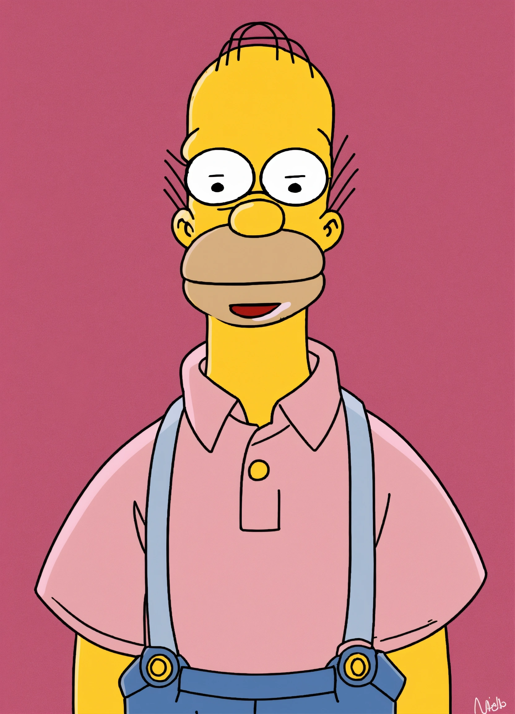 Lexica - Skinny Homer simpson