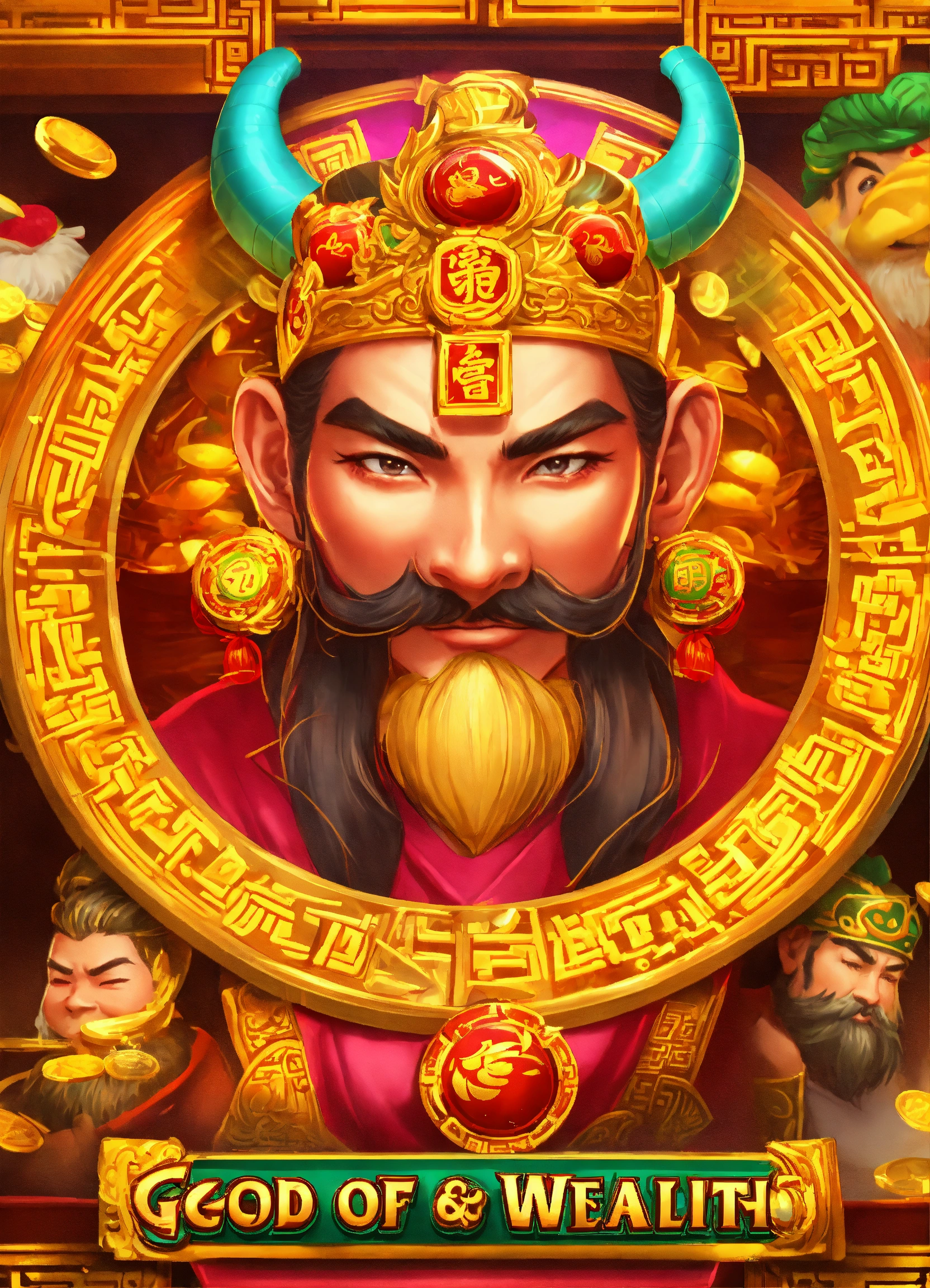 Lexica - God of wealth (chinese) slot machine game icon