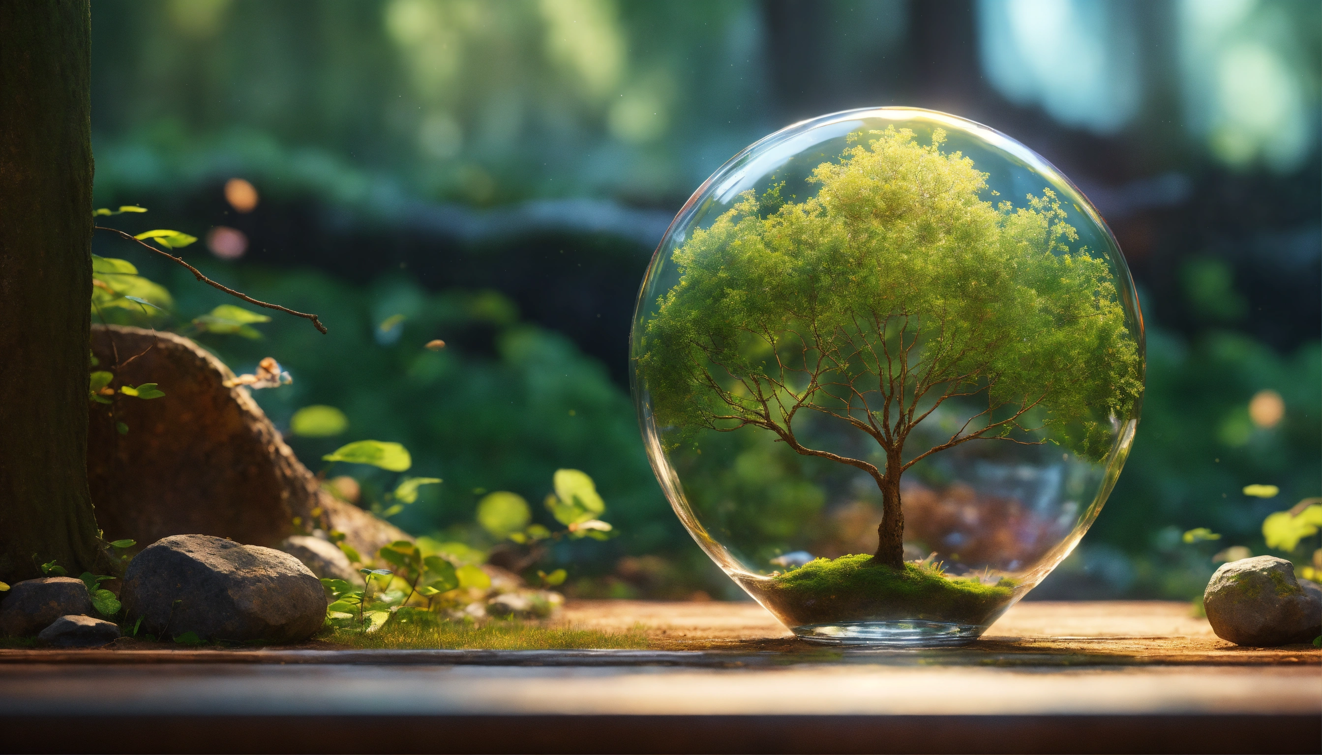 Lexica - Indepth Detailed, minute details, I can see tree roots ...