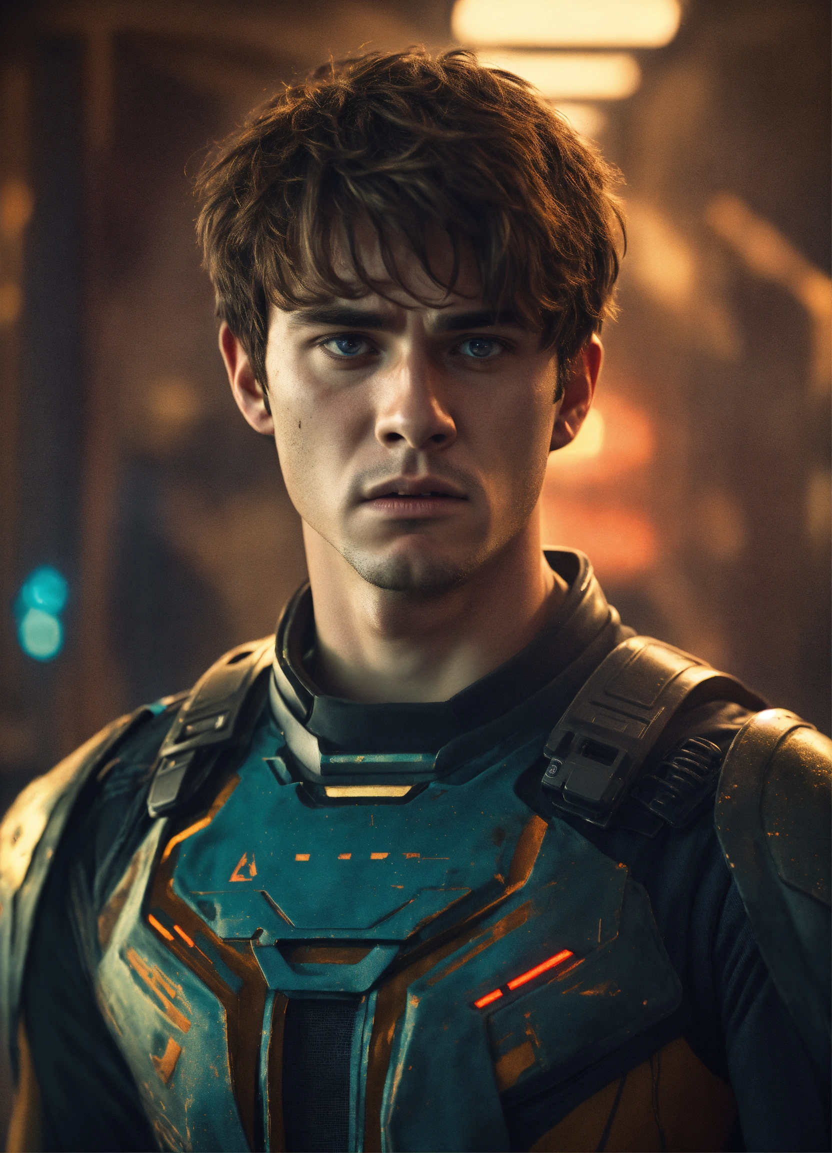 Lexica - A realistic photograph of an ugly 22-year-old boy, with a ...