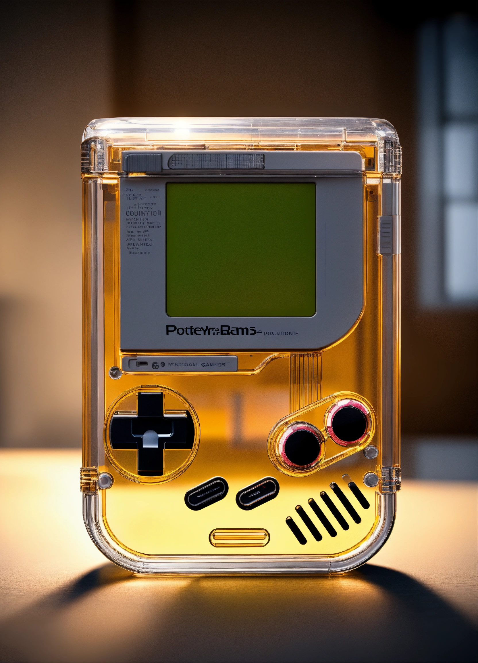 Lexica - A see through polycarbonate game boy designed by Dieter Rams ...