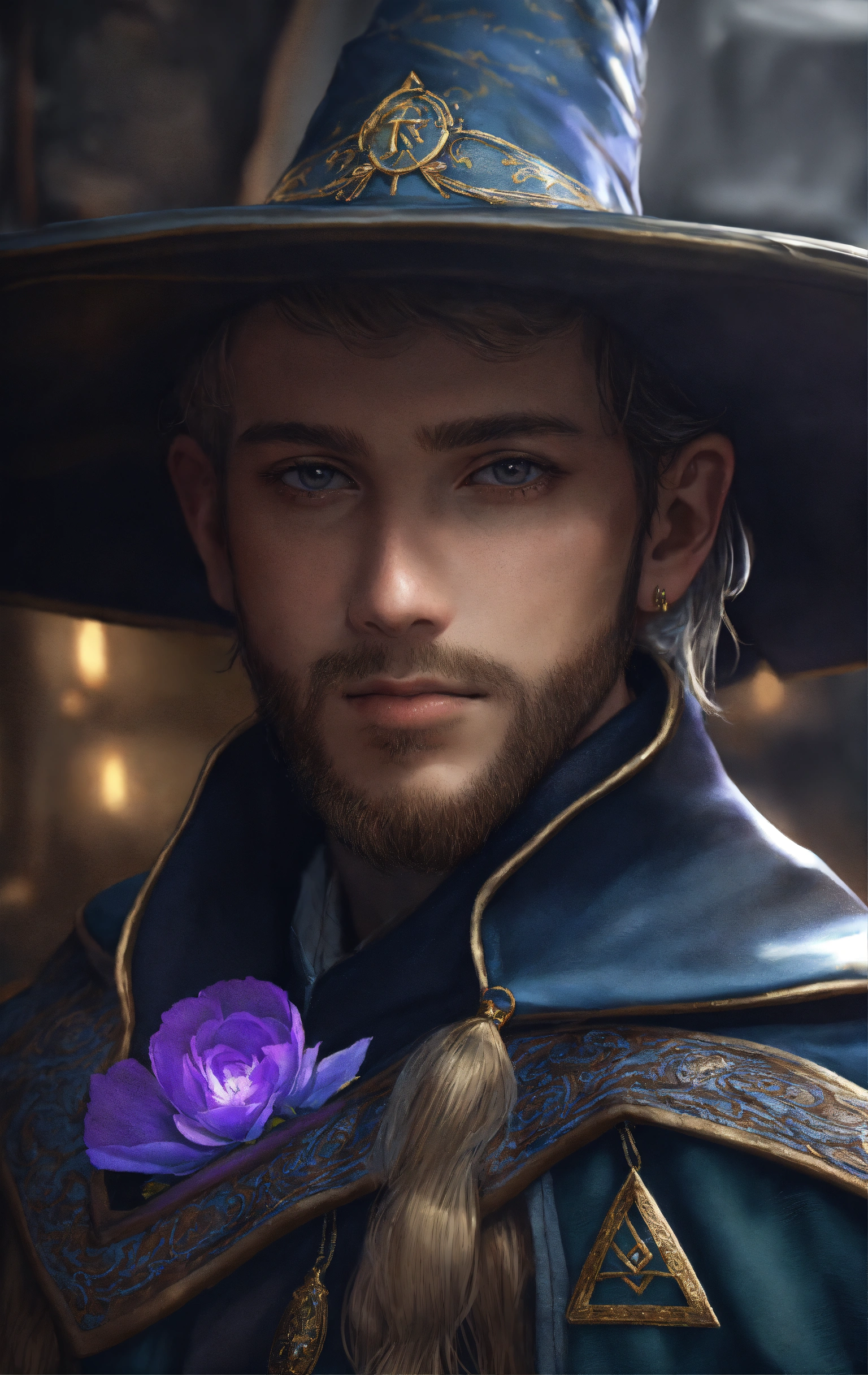 Lexica - Portrait shot of a young wizard, photorealistic