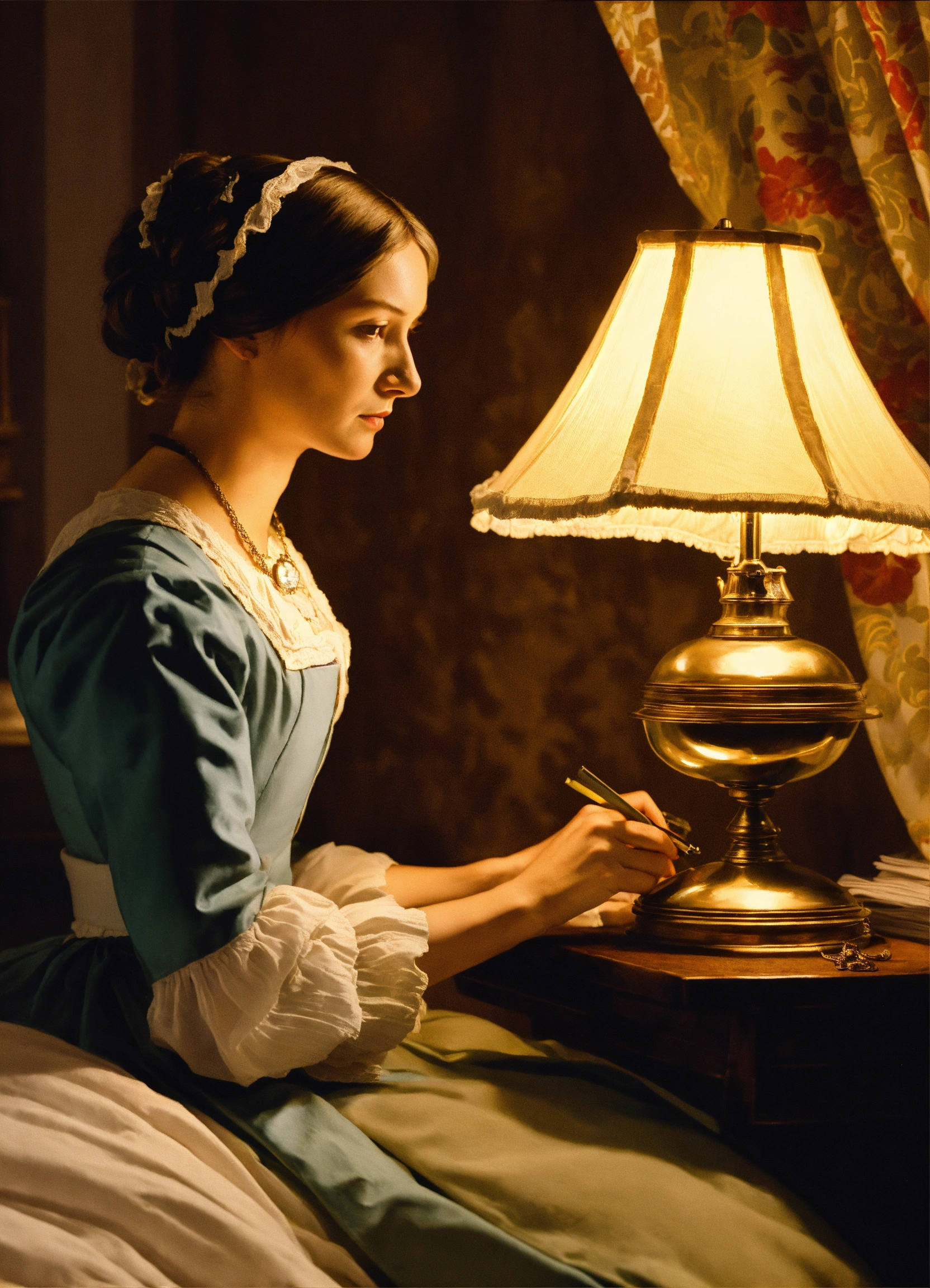 Lexica - Florence nightingale, lady with the lamp