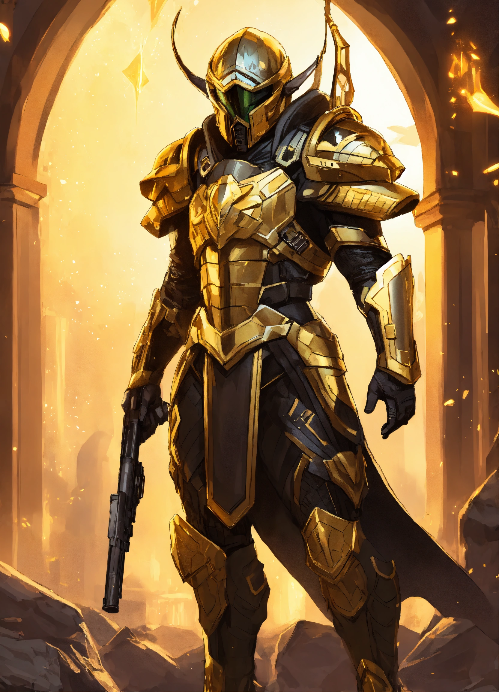 Lexica - Full body cartoon art of a high elf sci fi soldier wearing ...