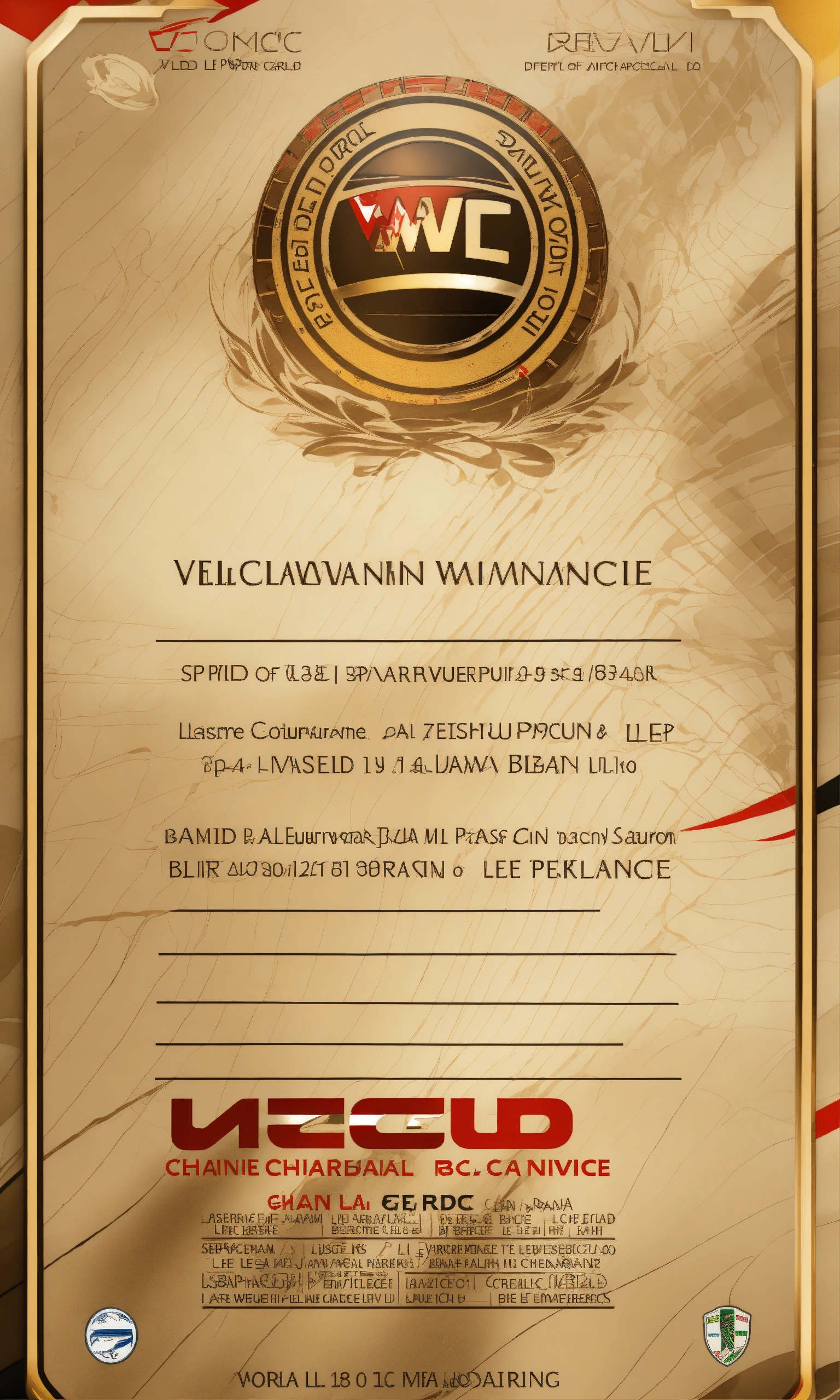 Lexica - WEC World endurance championship card VIP ID pass background ...