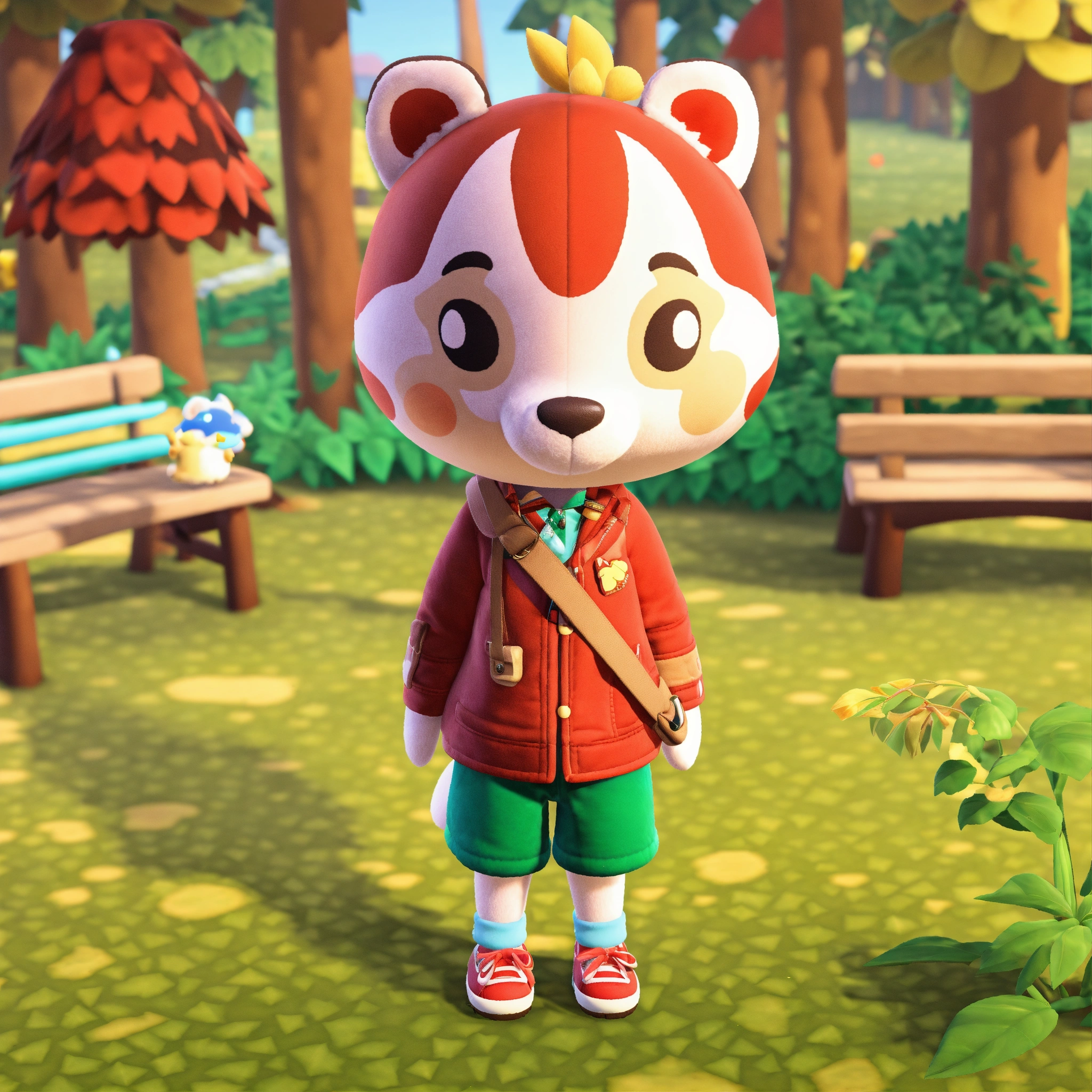 Lexica - Animal crossing style character