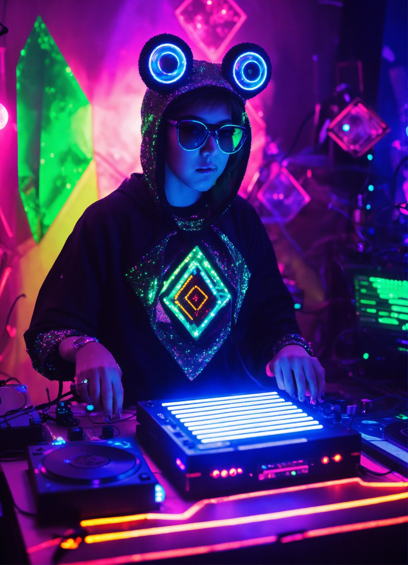 Lexica - A techno Festival Rave Diamond psytrance DJ Diamond TOAD in ...