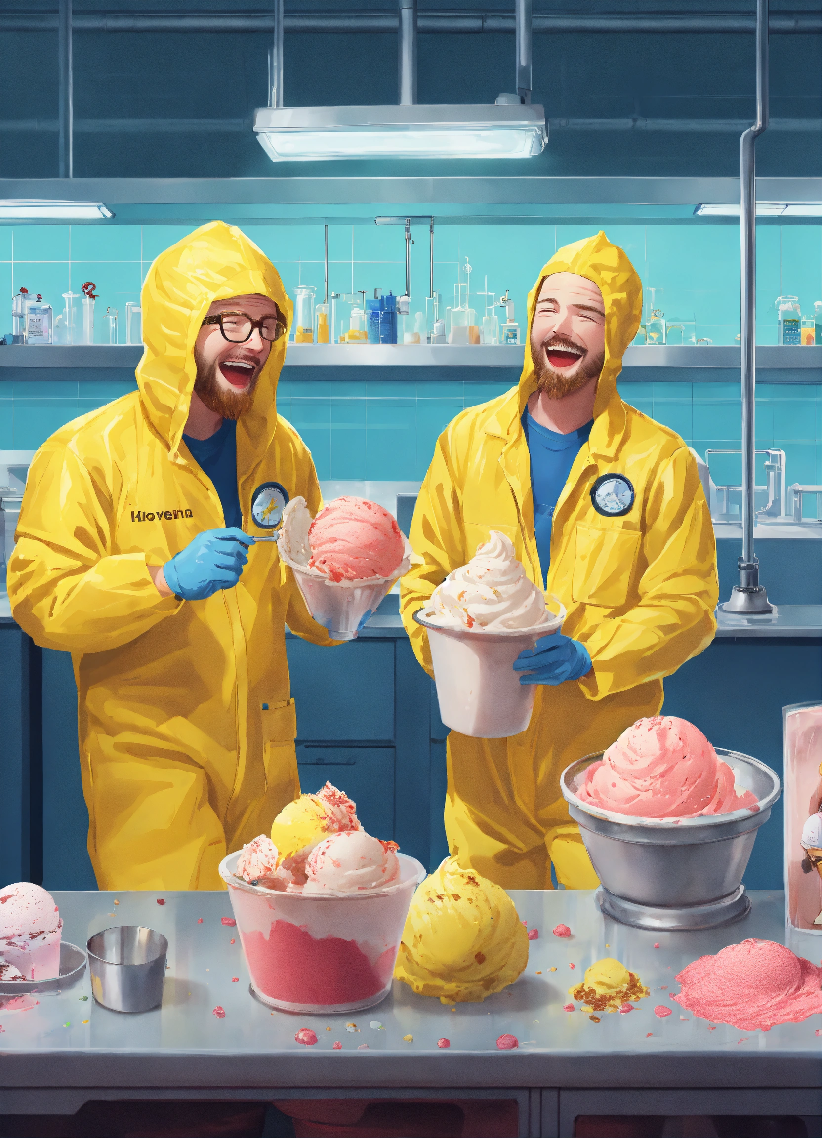 Lexica - Brian Cranston and Aaron paul are laughing together as they ...