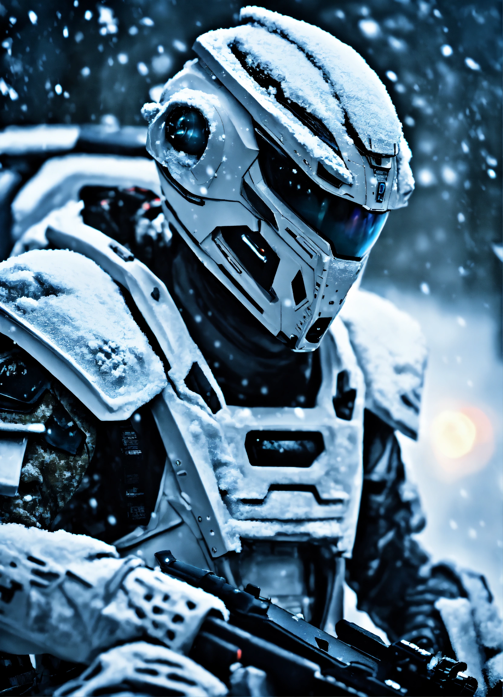 Lexica - A alien soldier monster in a futuristic all terrain vehicle ...