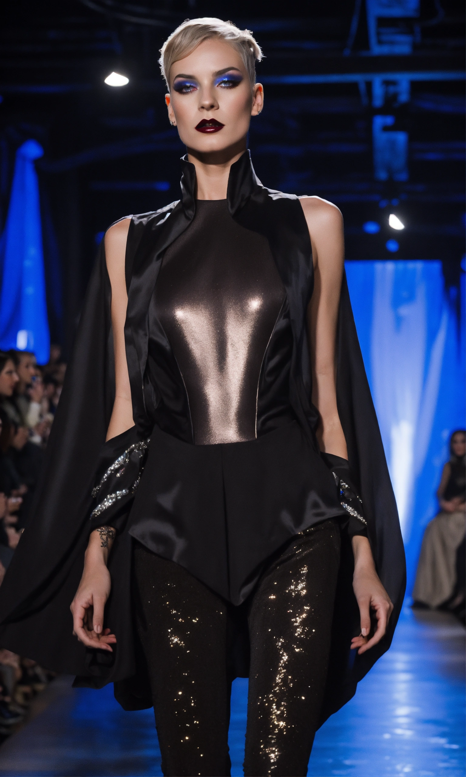 Lexica - Lothlorien androgynous royal vampire walking runway during ...