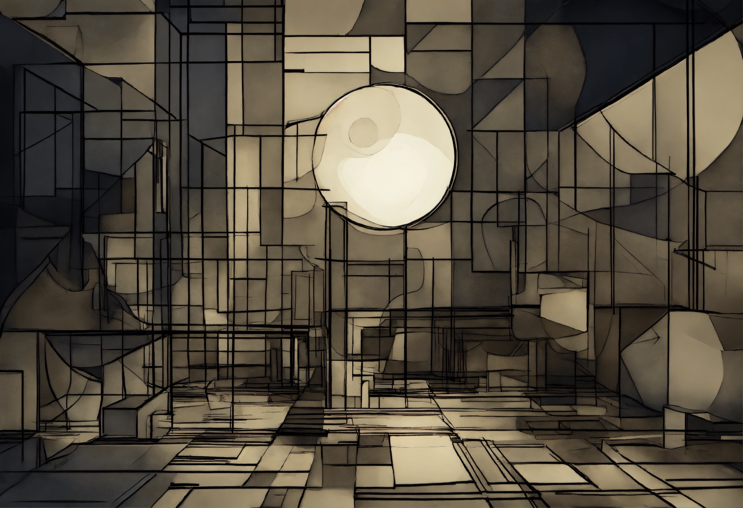 Lexica - Abstract art abstraction abstract SketchUp moonlight Leonardo ...