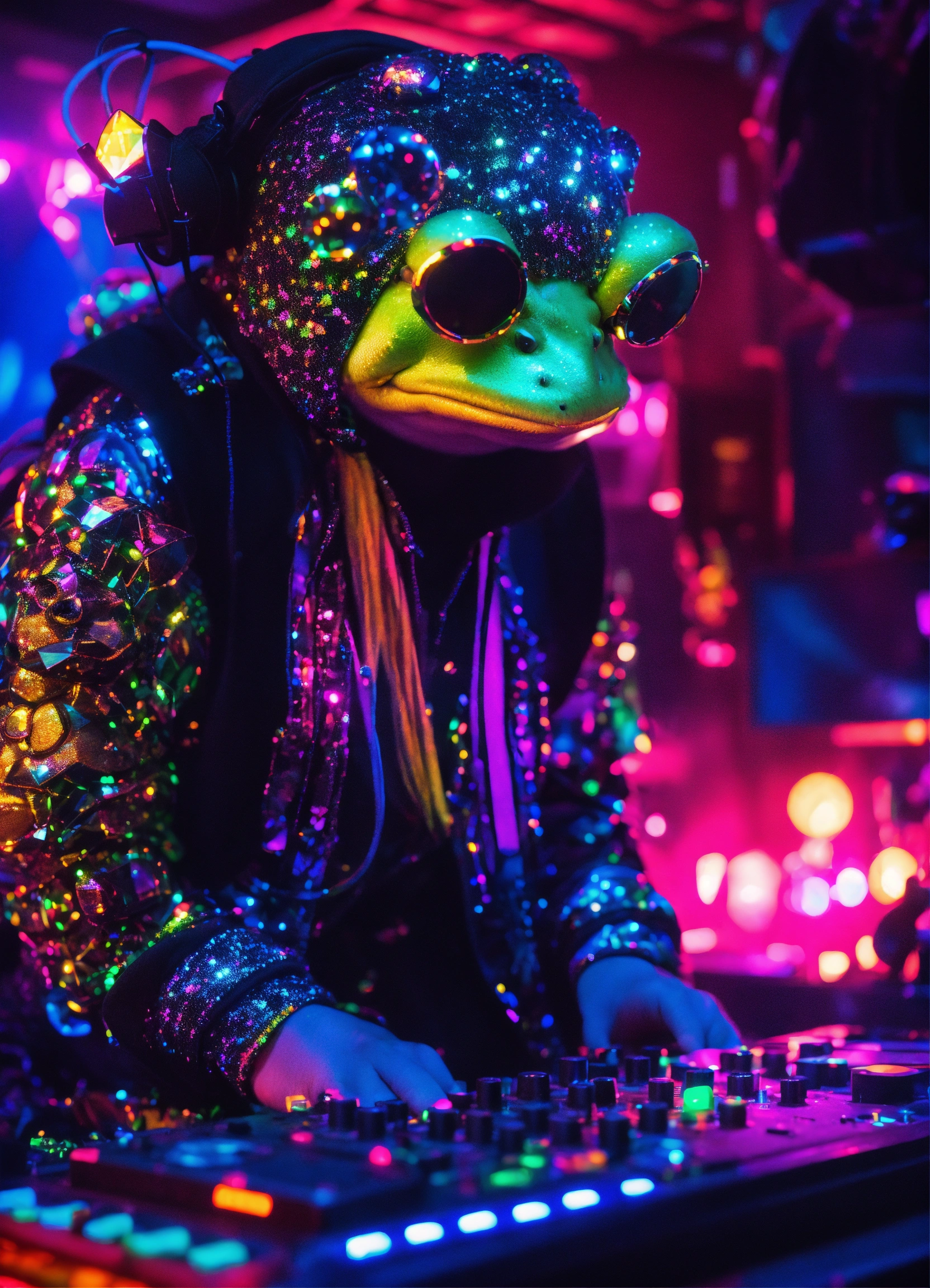 Lexica - A techno Festival Rave Diamond psytrance DJ Diamond TOAD in ...