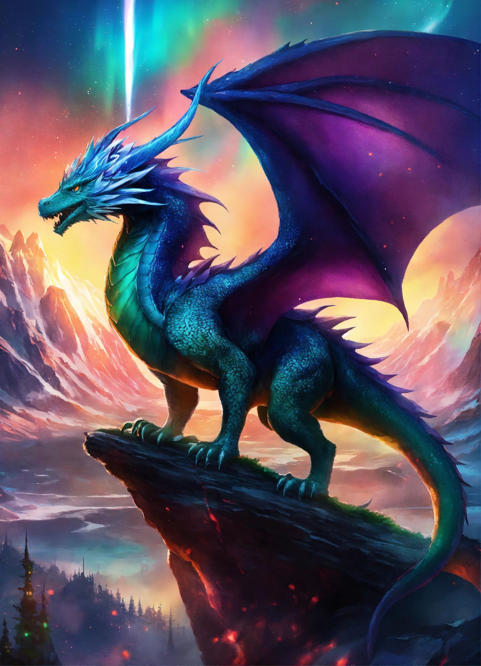 Lexica - Post-apocalyptic magical dragons in a magical kingdom theme ...