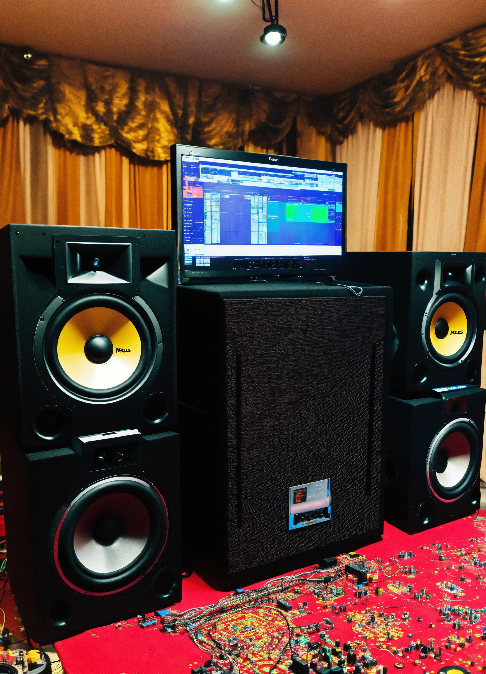 Lexica - A full Soundsystem , 2 tops 18 inch chasis, 2 paraflex ...