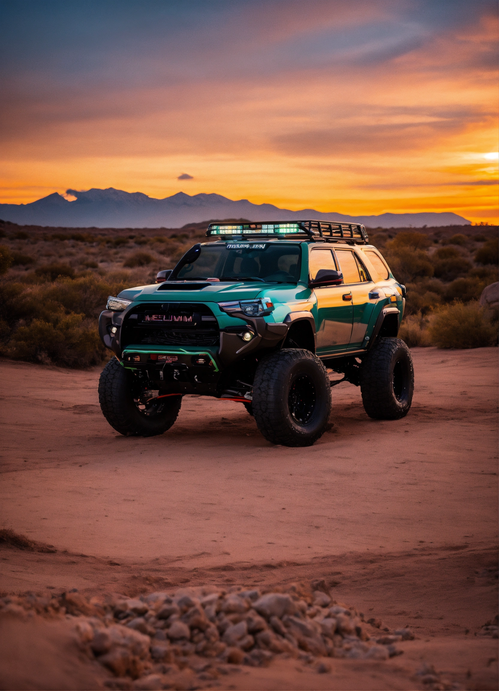Lexica - Mellenium Jade 2023 Four runner, lifted