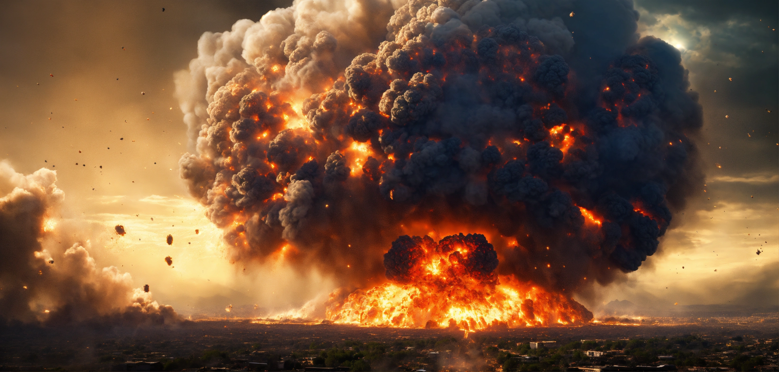 Lexica - A mass explosion on earth that destroys all of humanity, scary ...