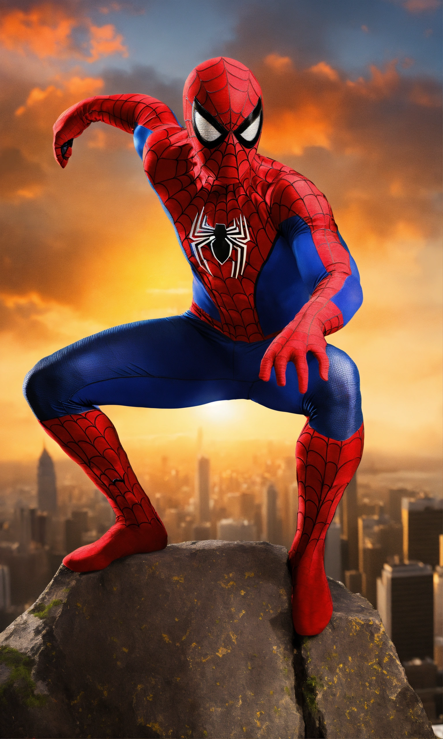Lexica - Filipino spiderman, philippine flag costume