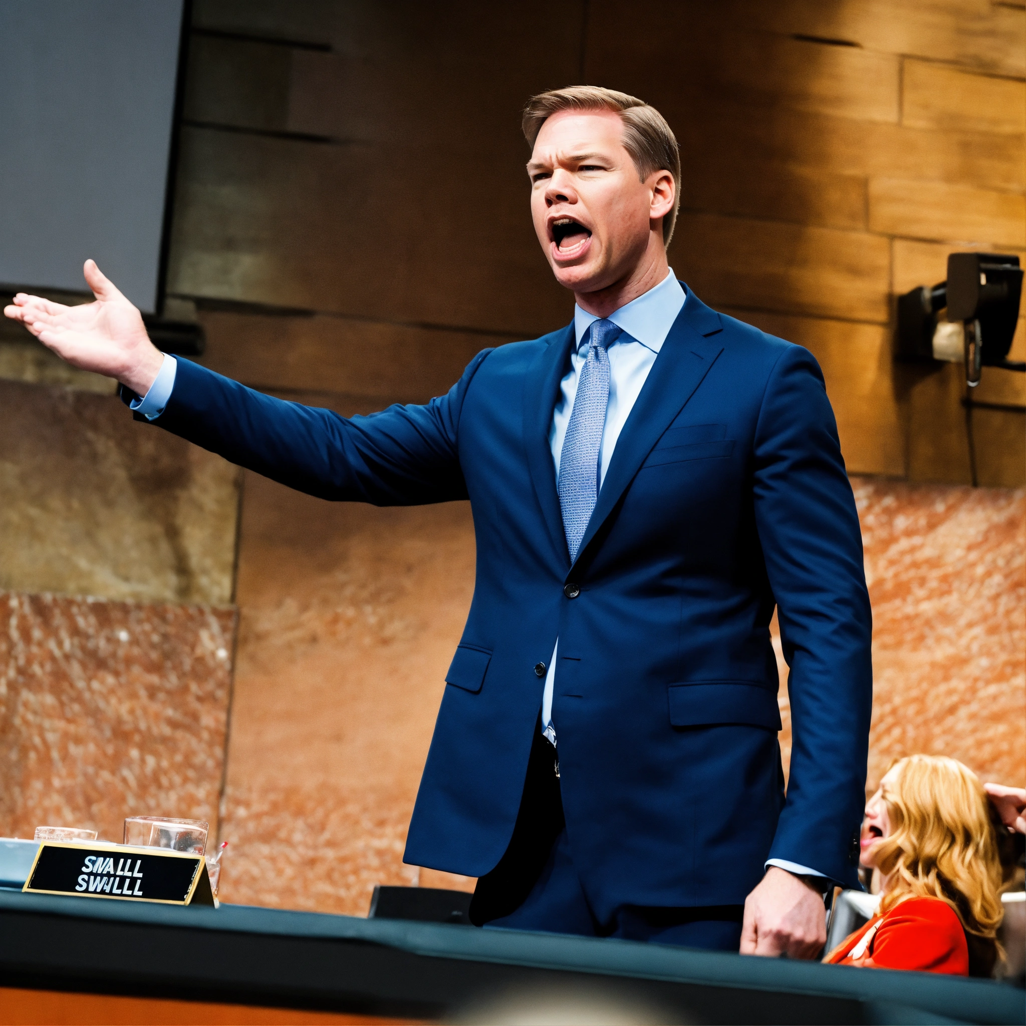Lexica - ERIC SWALWELL, MAD, ANGRY, YELLING