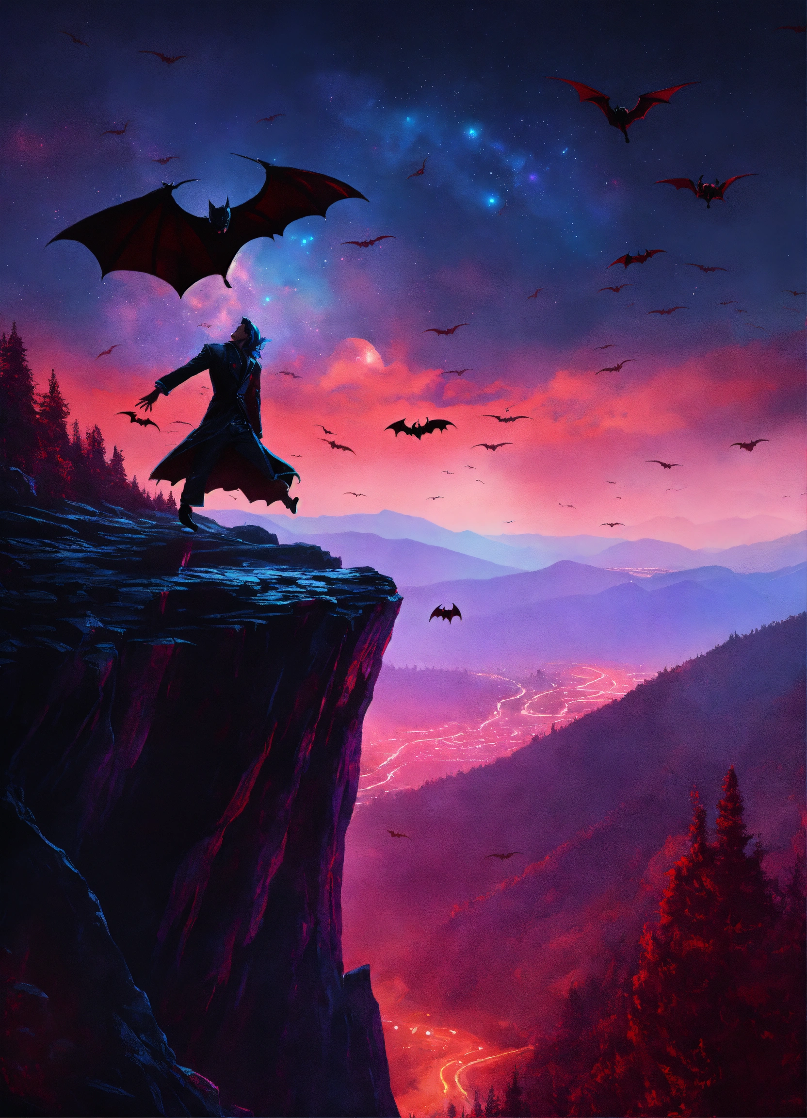 Lexica - ALL glassblowing superrealism style urban vampire STYLE ...