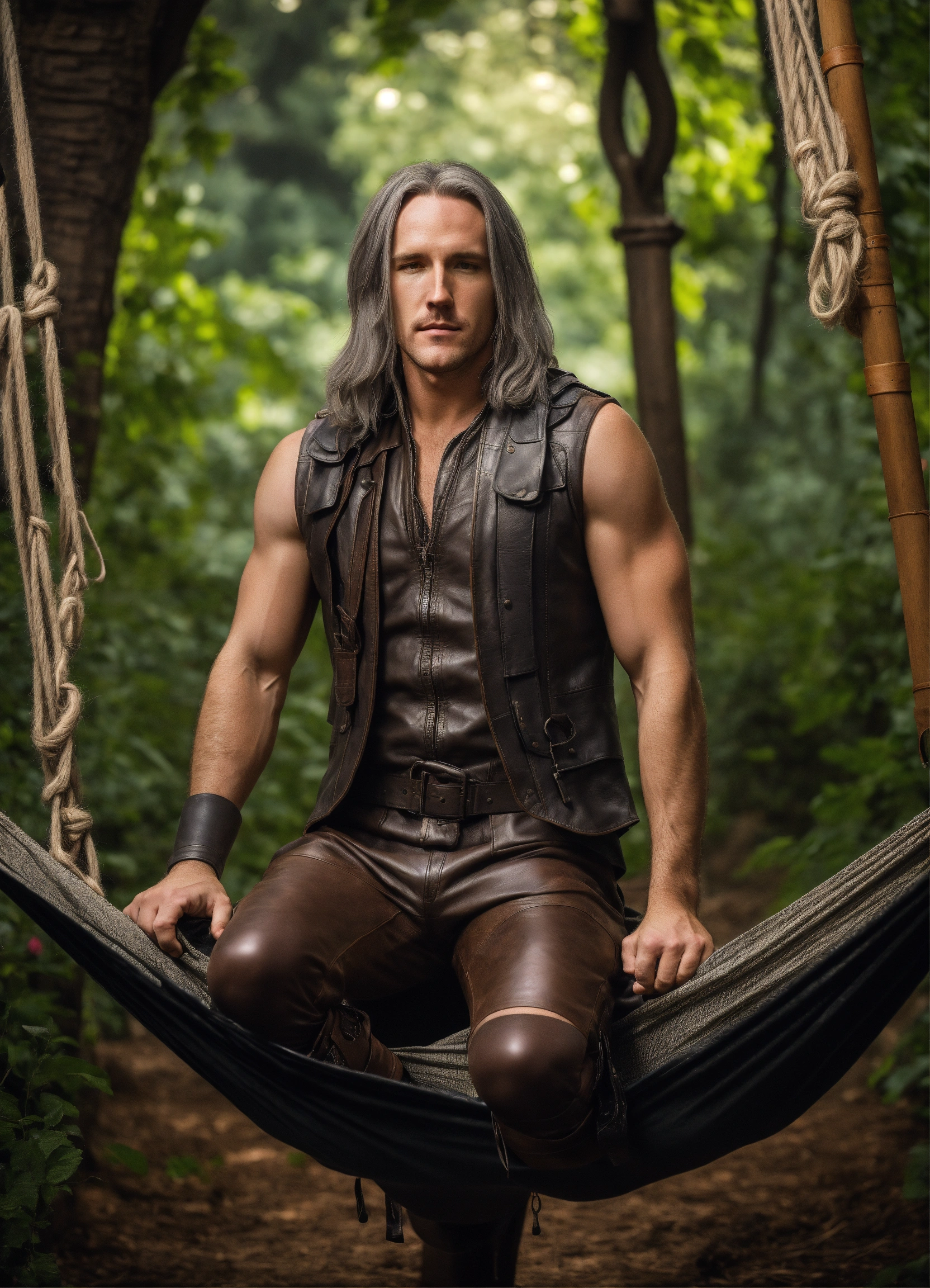 Lexica - In photographic style Matt Mercer as a tall long distance ...