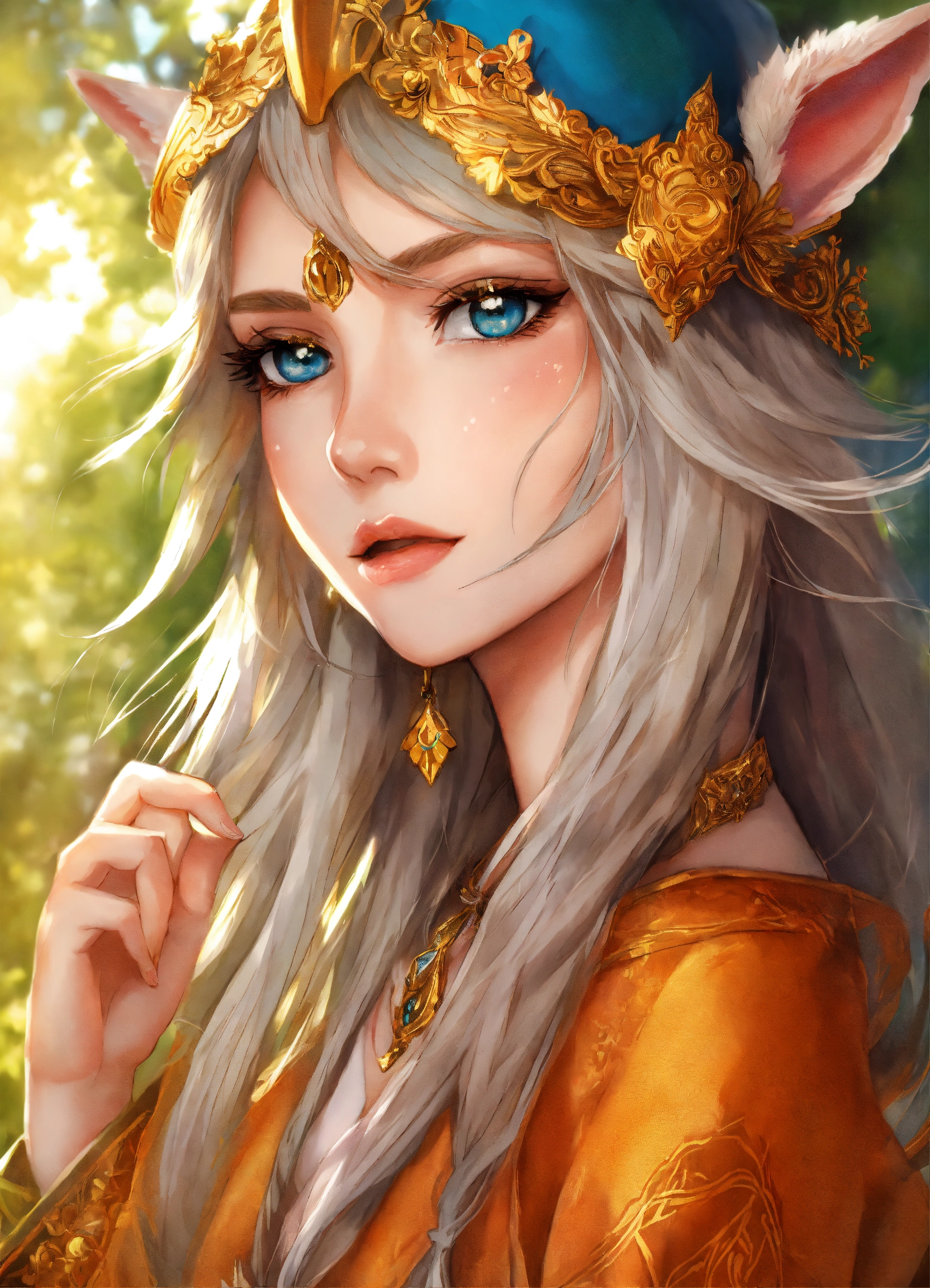 Lexica - Une elfe en style manga