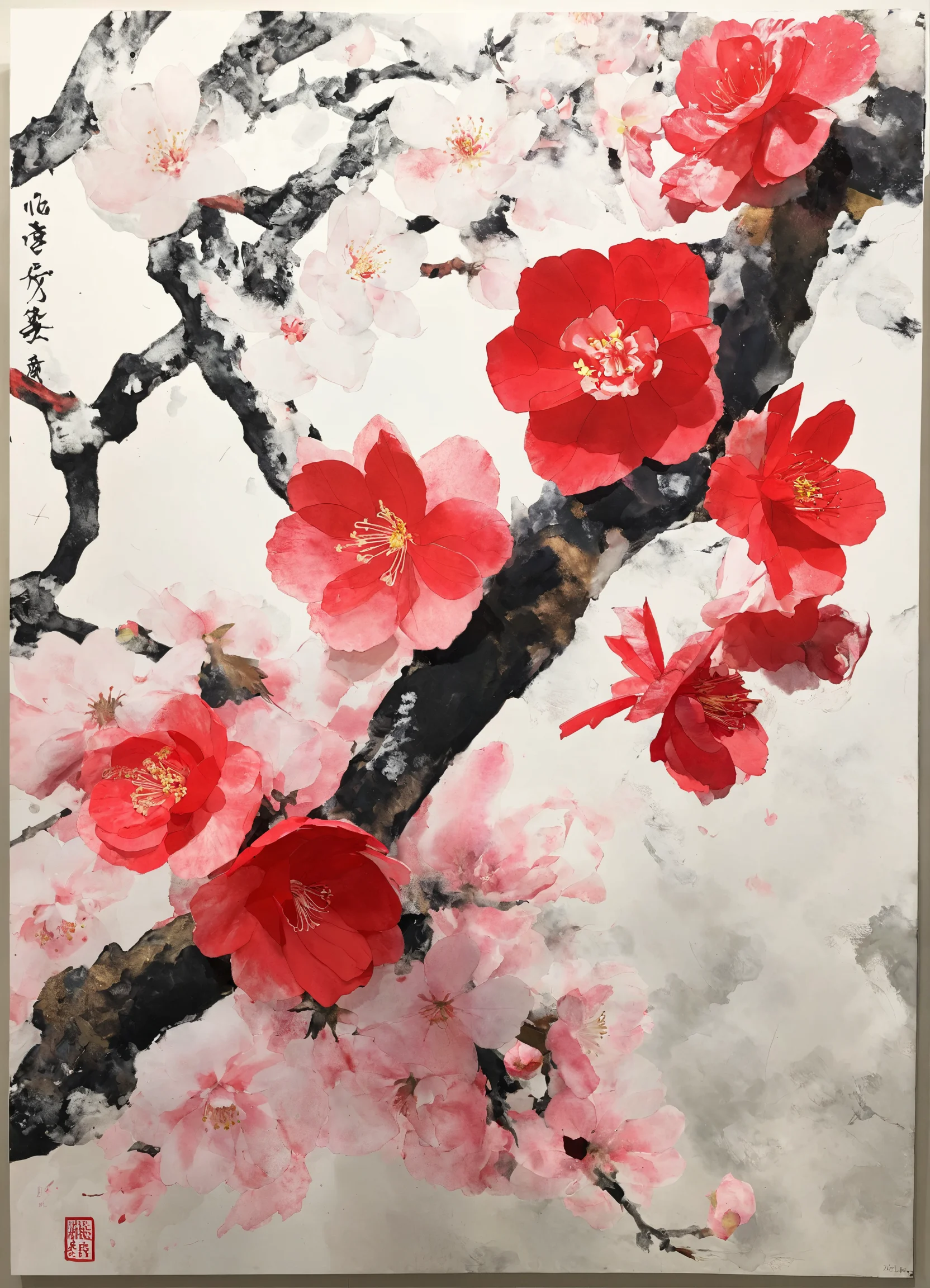 Lexica - Create an art piece depicting the transient nature of the ...