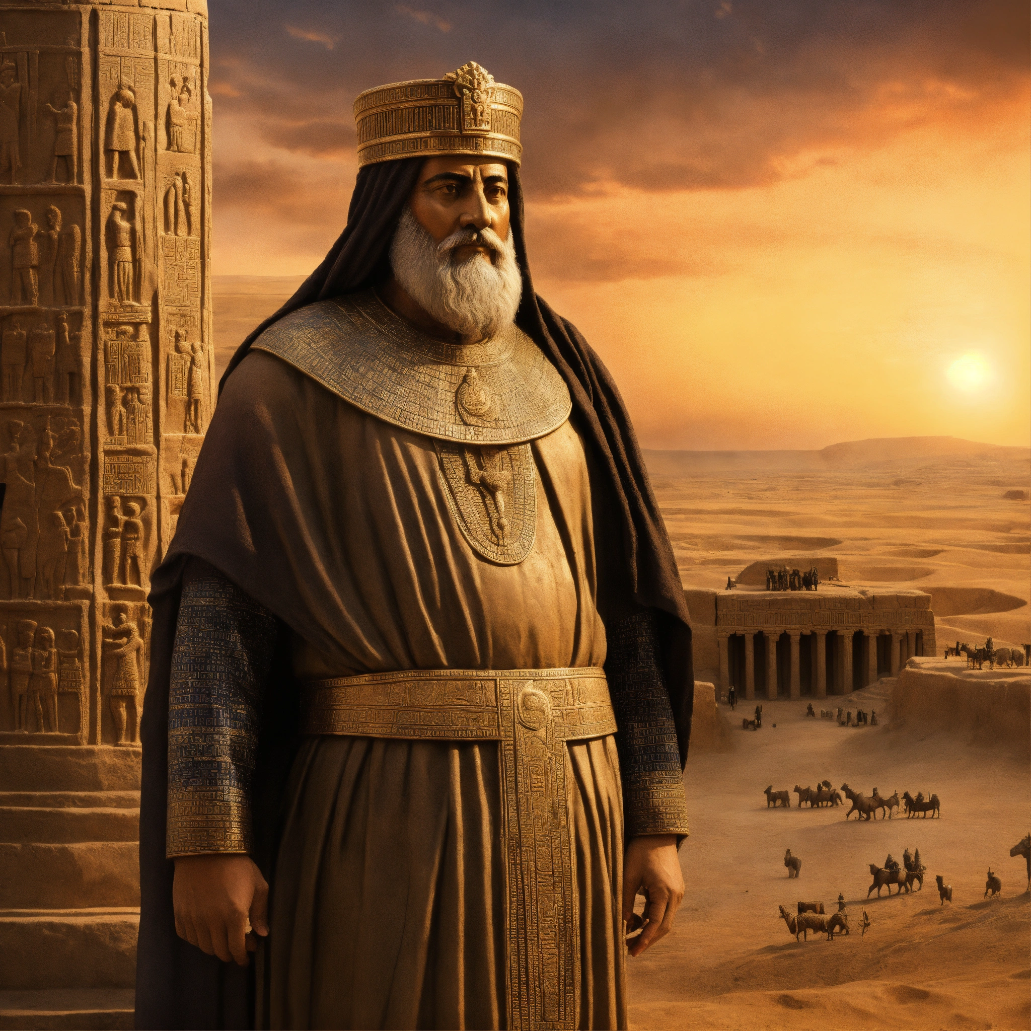 Lexica - The Mesopotamian-Babylonian king Hammurabi in the Mesopotamian ...