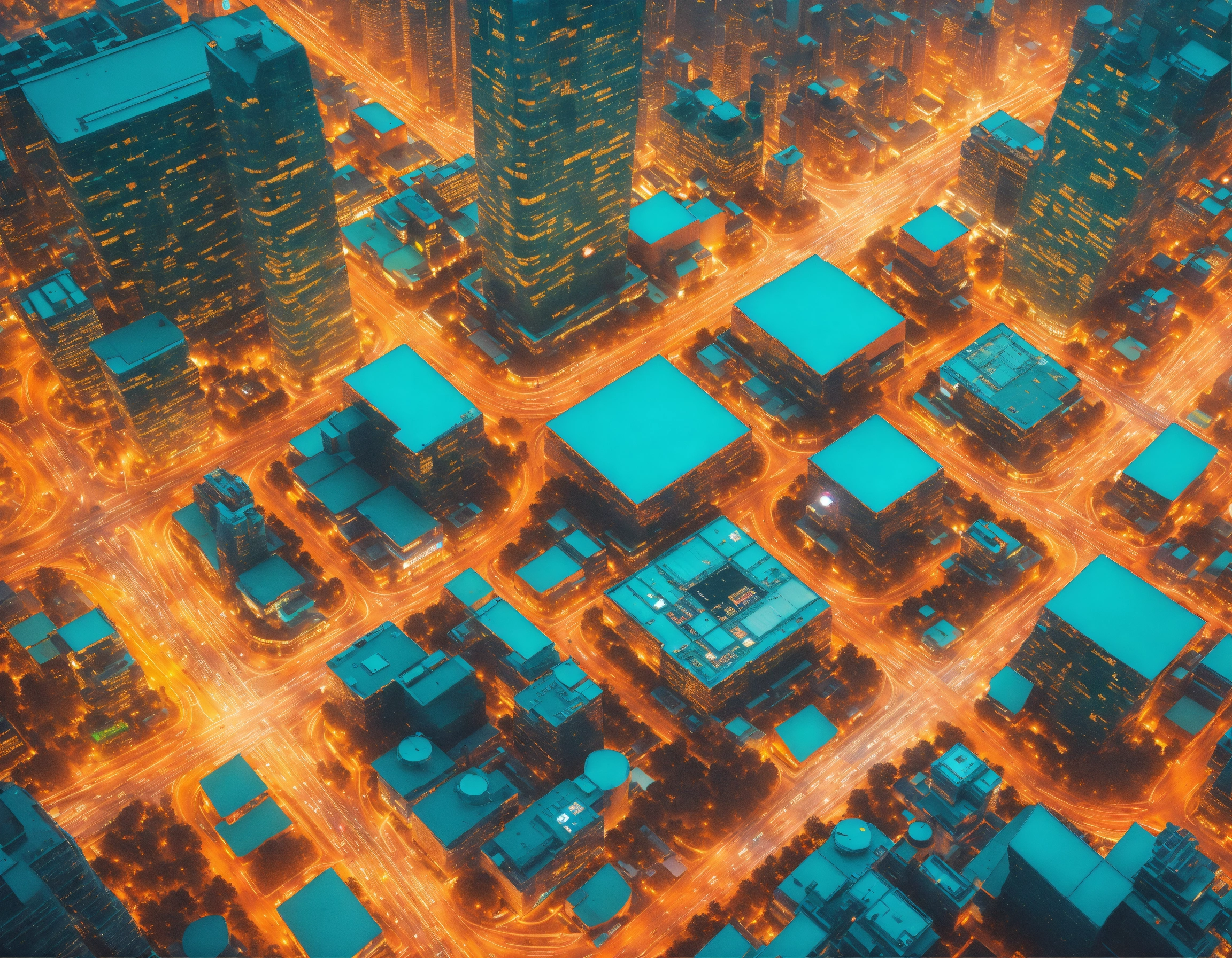 Lexica - Ultra realistic straight down view of a computer motherboard ...