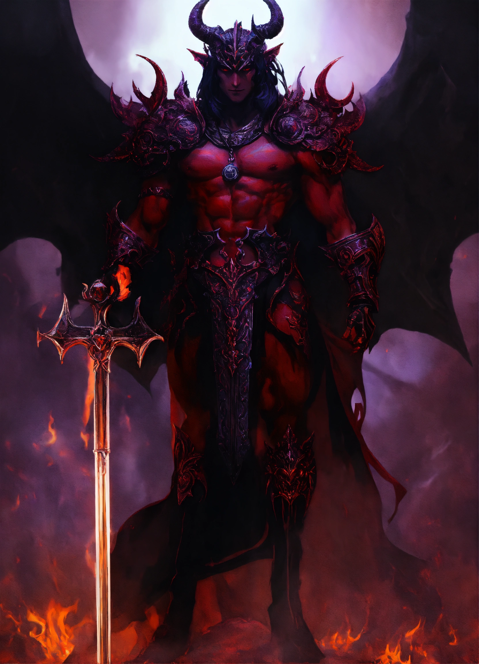 Lexica - Prince of hell, demon, male, Apollyon, human form
