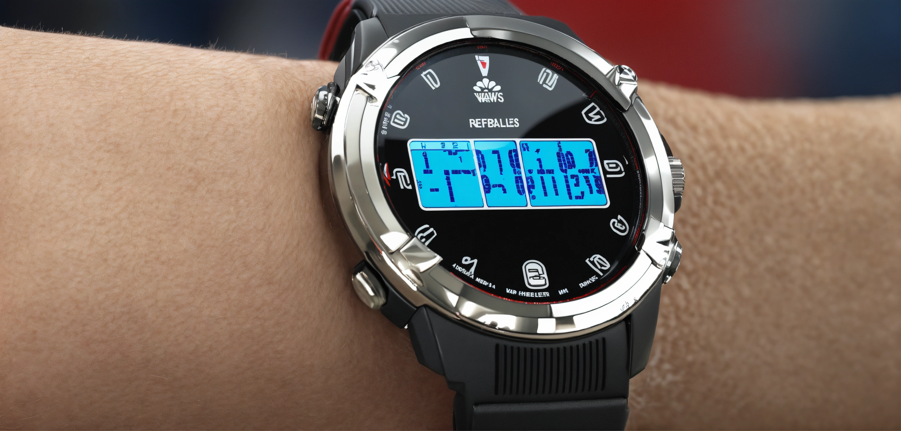 Lexica - Digital watch on the wrist of a football referee during the ...