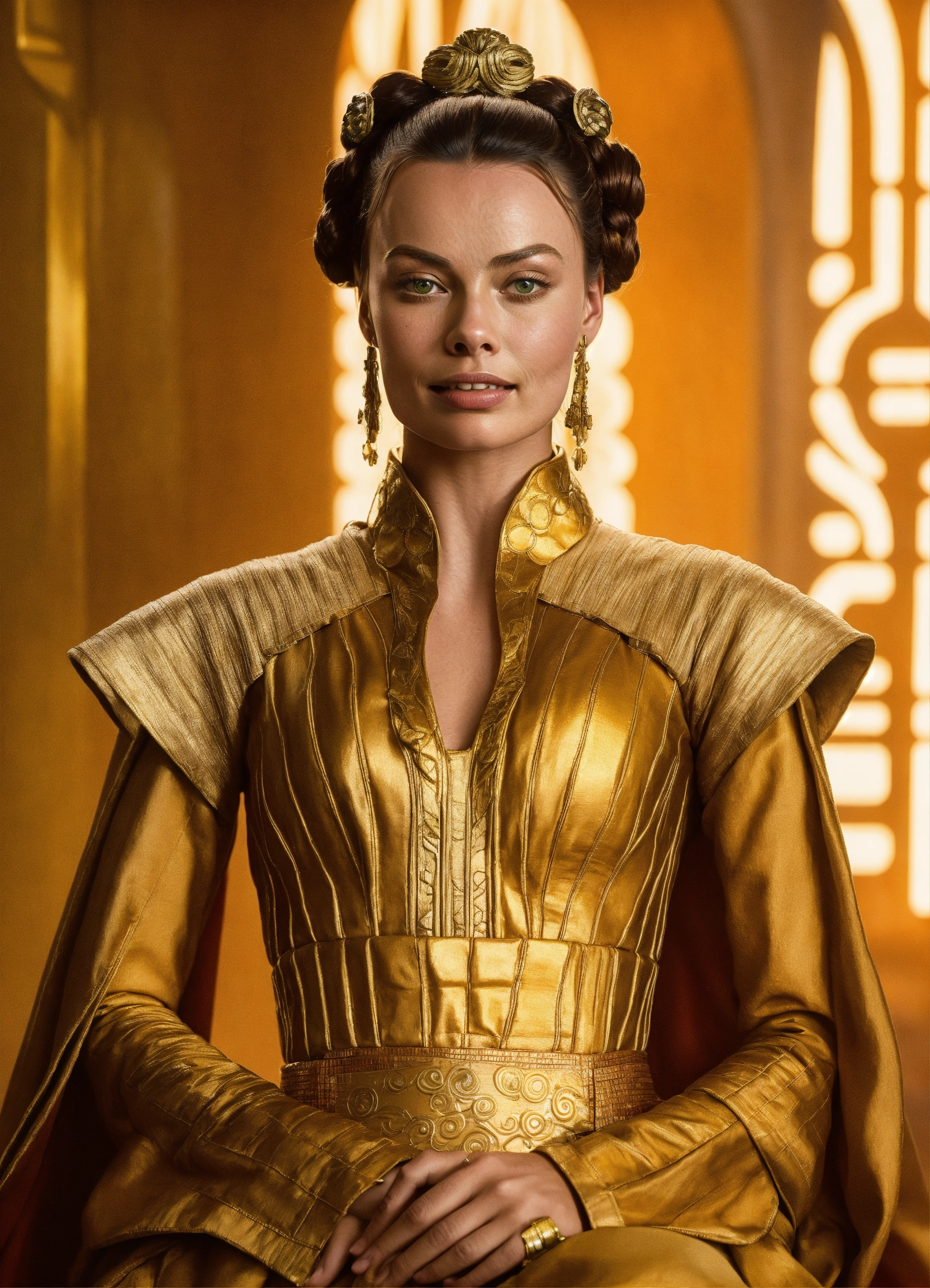 Lexica - Margot Robbie as Padme Amidala