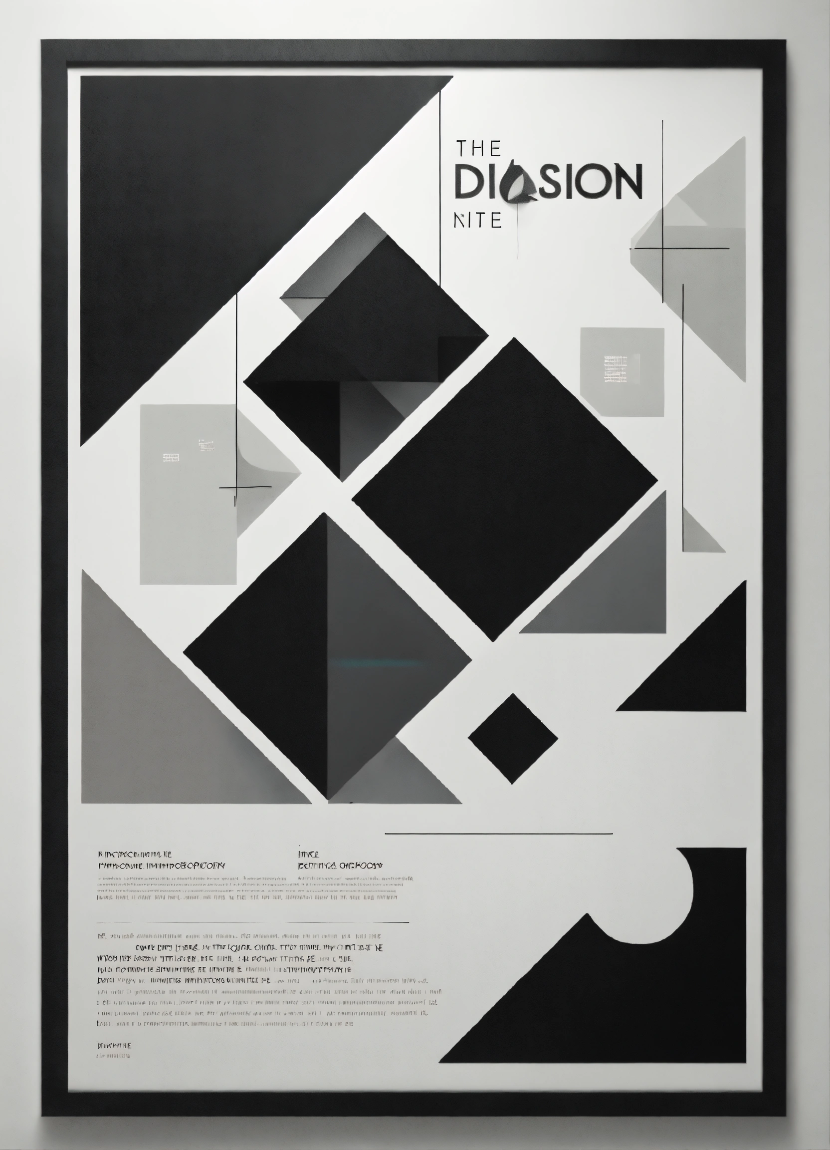 Lexica - (((monochrome minimalistic typography poster))) ANOTHER ...
