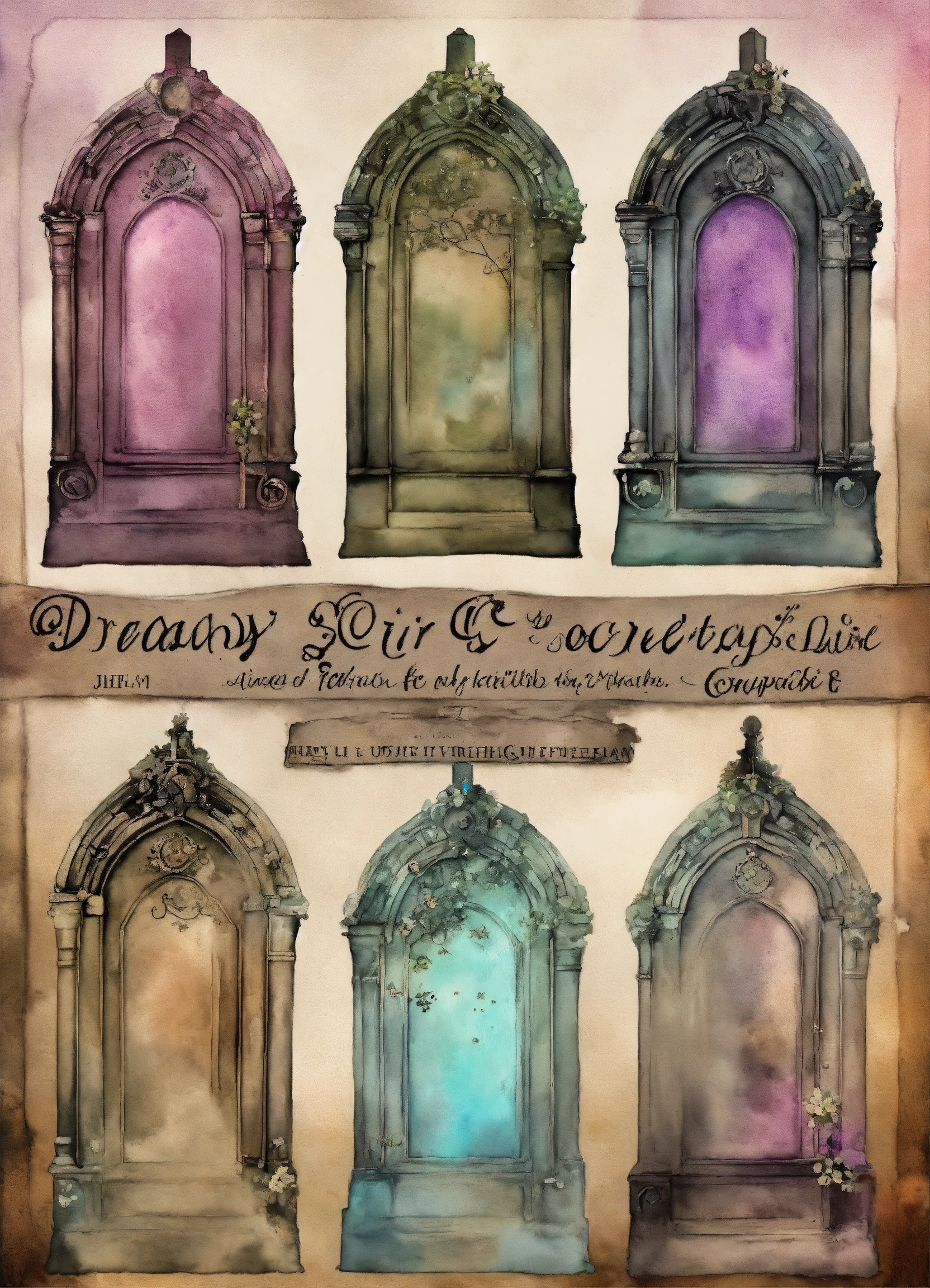 Lexica - Shabby chic dreamy mist pastel junk journals Create detailed ...