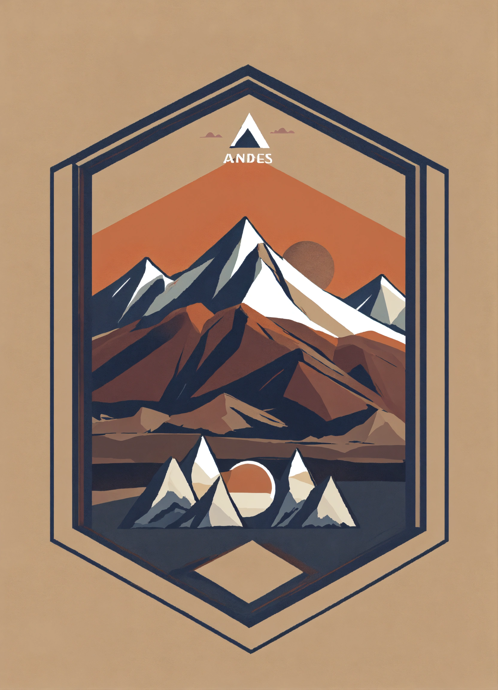 Lexica - I created t-shirts with the logo of a brand called "Andes Mons ...