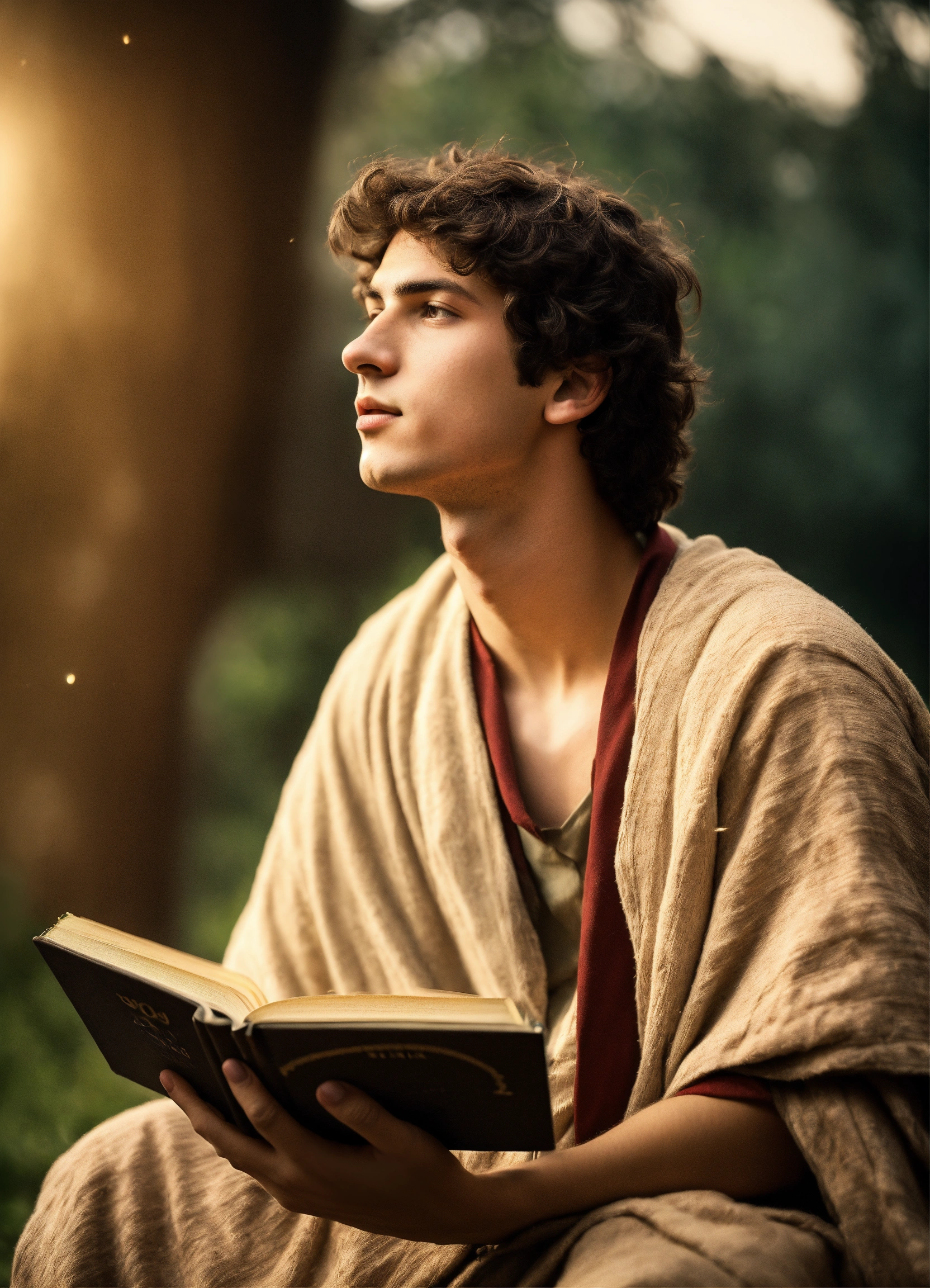 Lexica - 1ST CENTURY. A JEWISH 20 YEAR OLD BEARDLESS BOY WITH A TUNIC ...