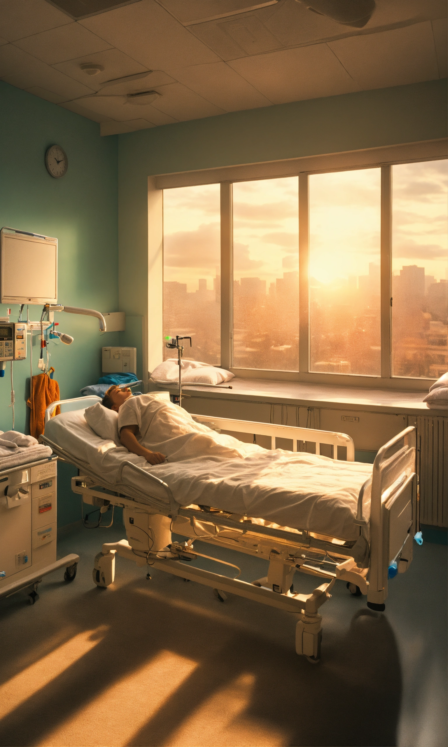 Lexica - Waking up in the hospital after a near death experience
