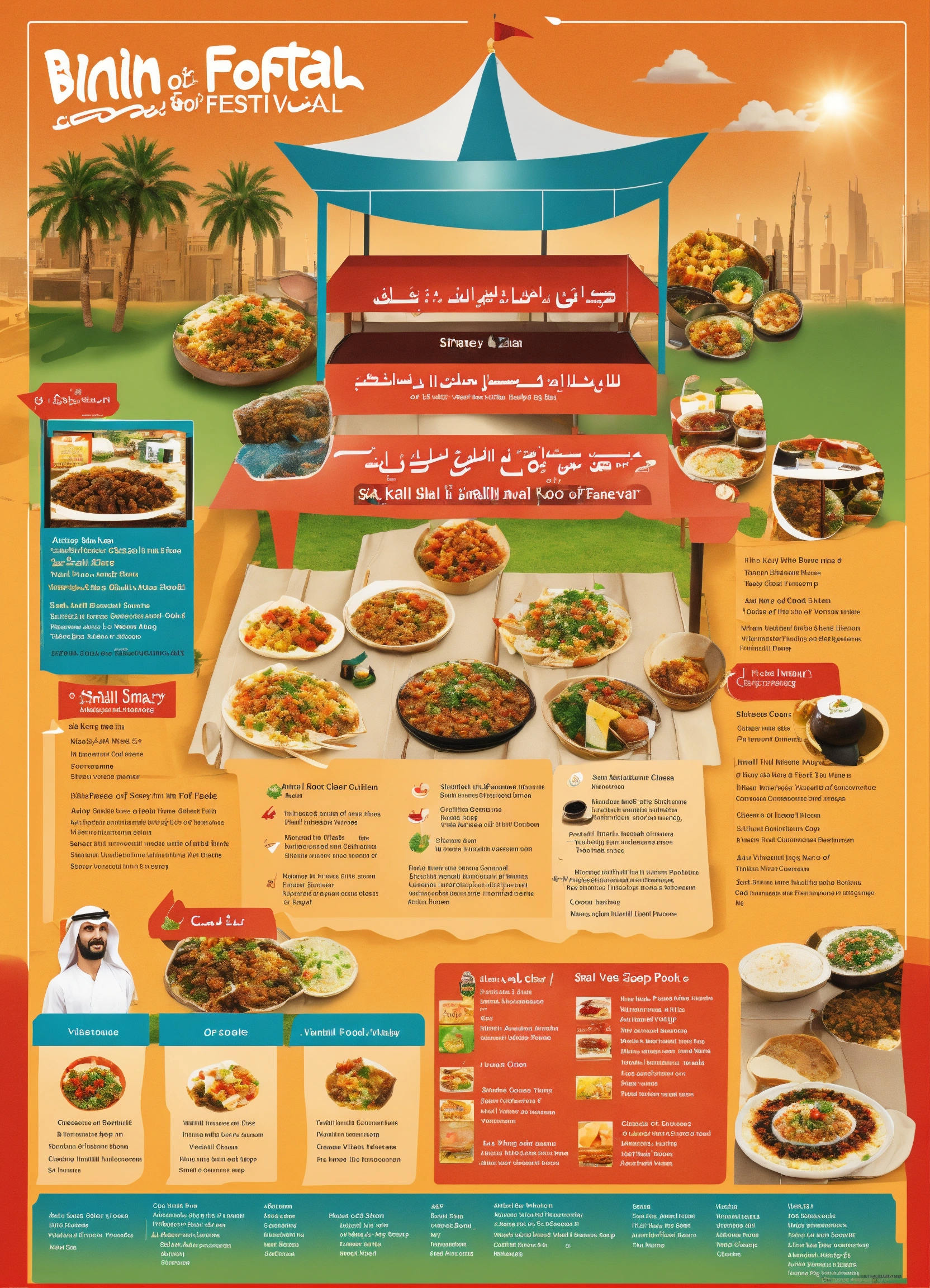 Lexica - "Visualize the 'Taste of Bahrain' food festival small Food ...