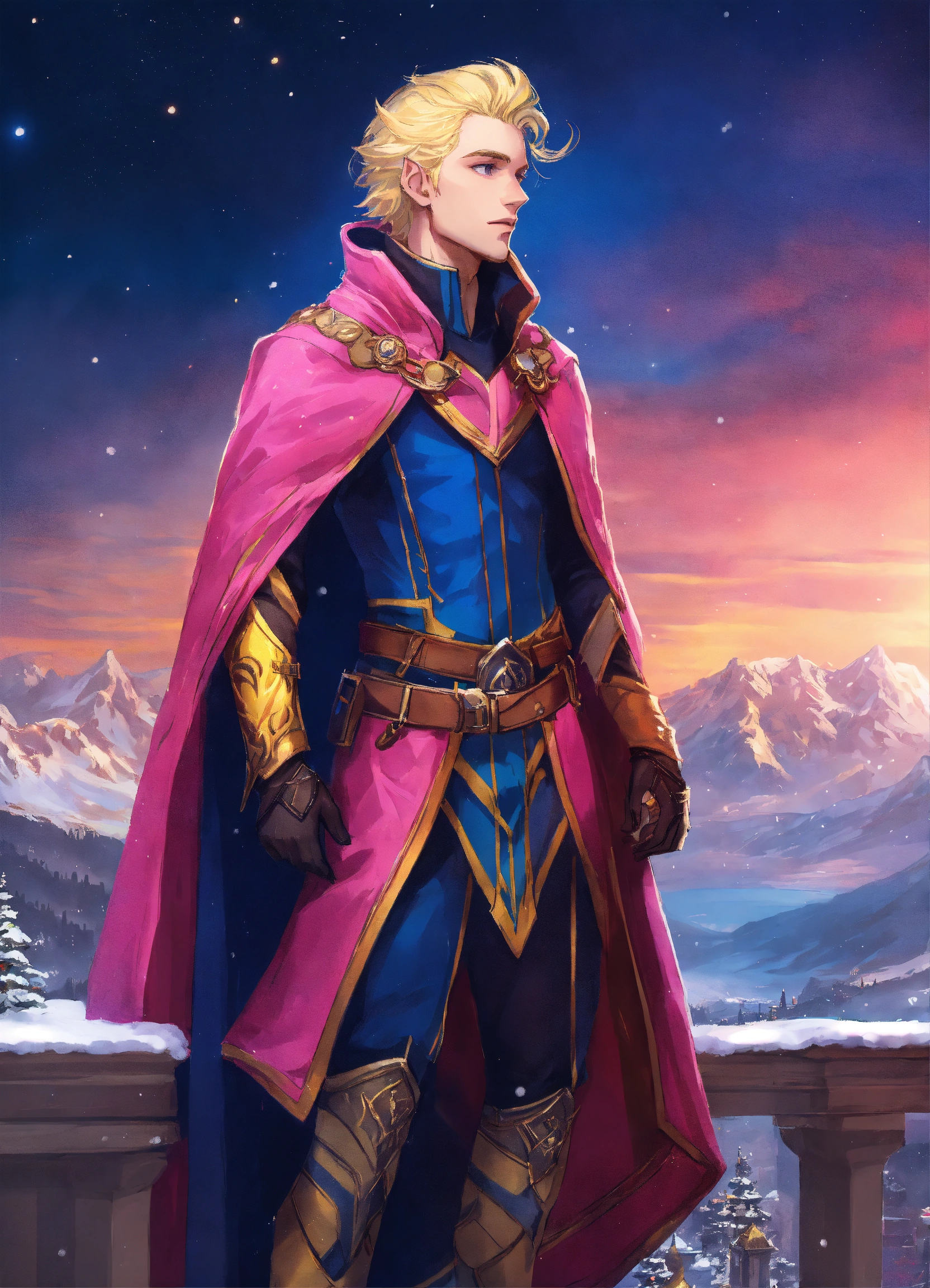 Lexica - Full body drawing of a sci fi high elf, royalty, futuristic ...