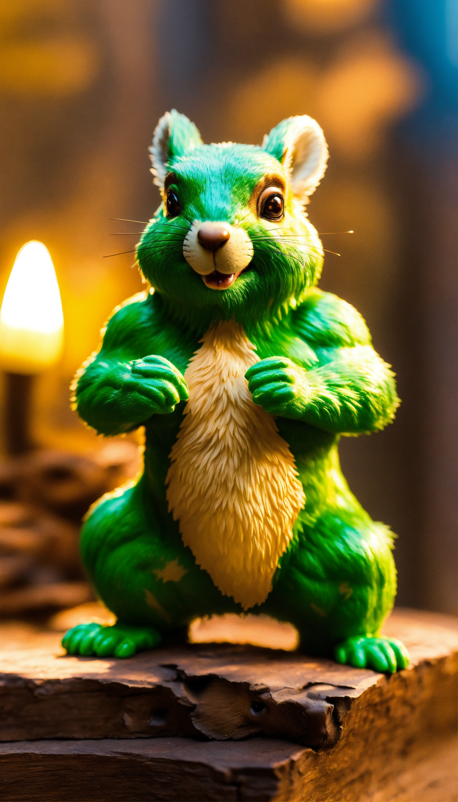 Lexica - Cute squirrel adventure figure, hulk themed squirrel, whelan ...