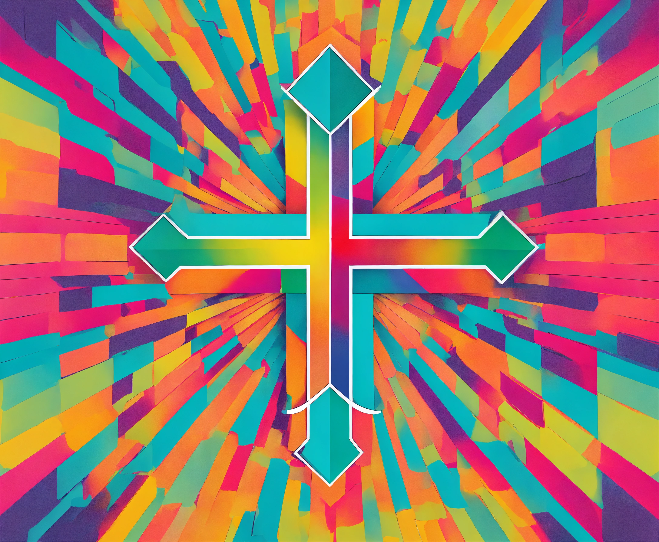 Lexica - Simple faith-based backdrop and a blank label in center ...