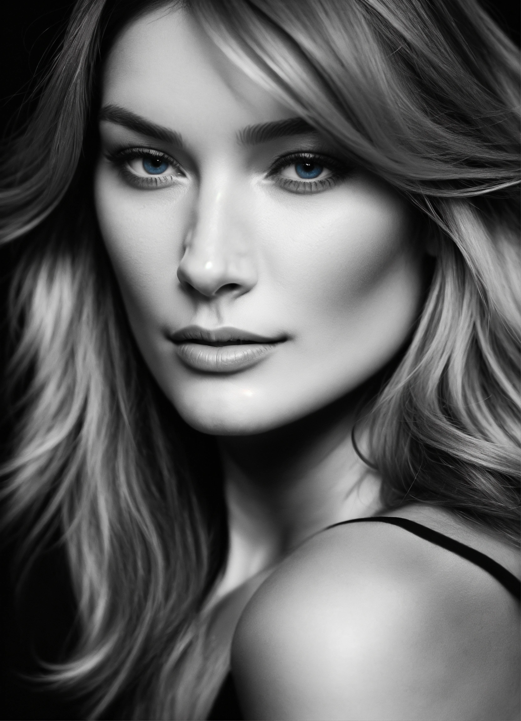 Lexica - Beautiful fashion models, blonde, carla bruni style, blue eyes ...