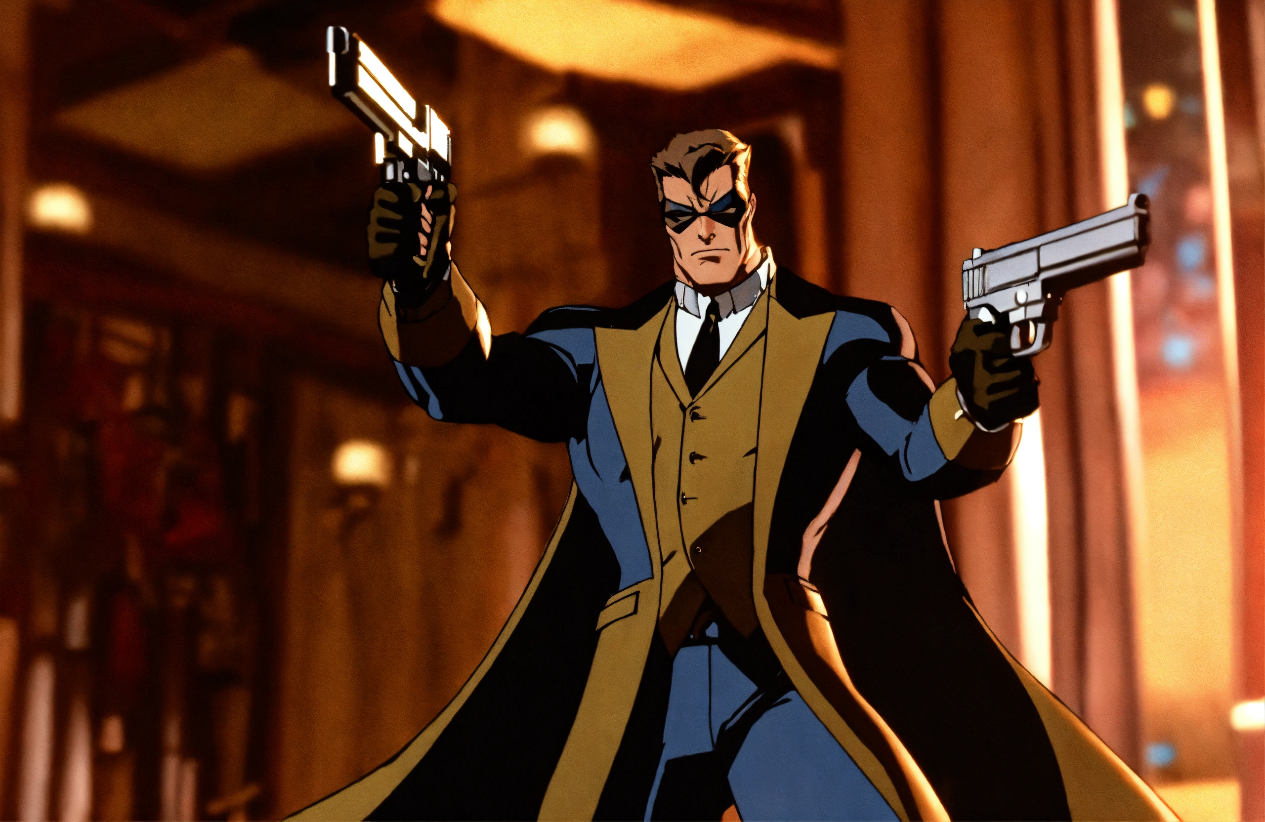 Lexica - Marvel diamondback animated holding two pistols forward black ...