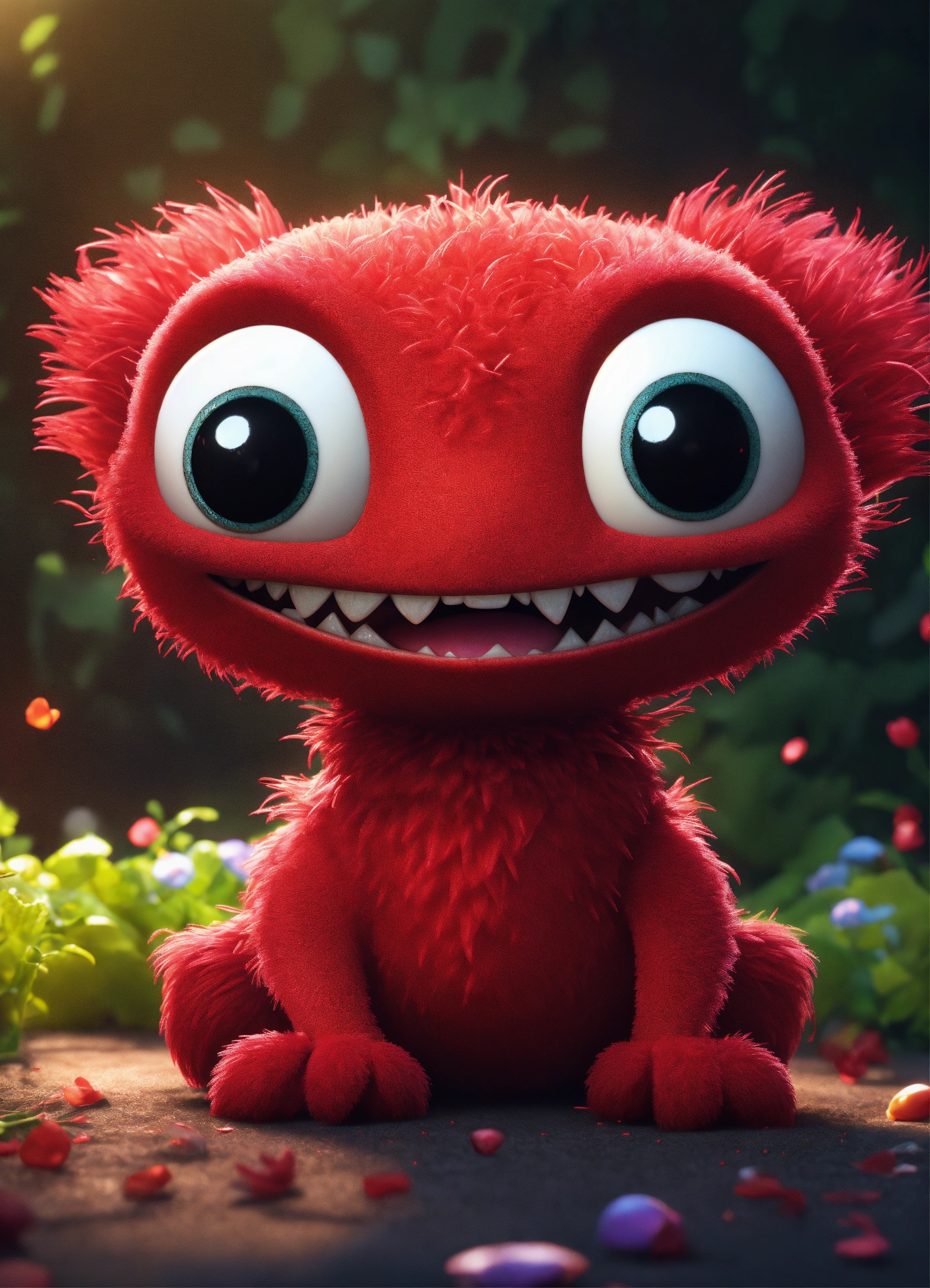 Lexica - Super cute, Baby, Pixar, Portrait of carnage, dark background ...