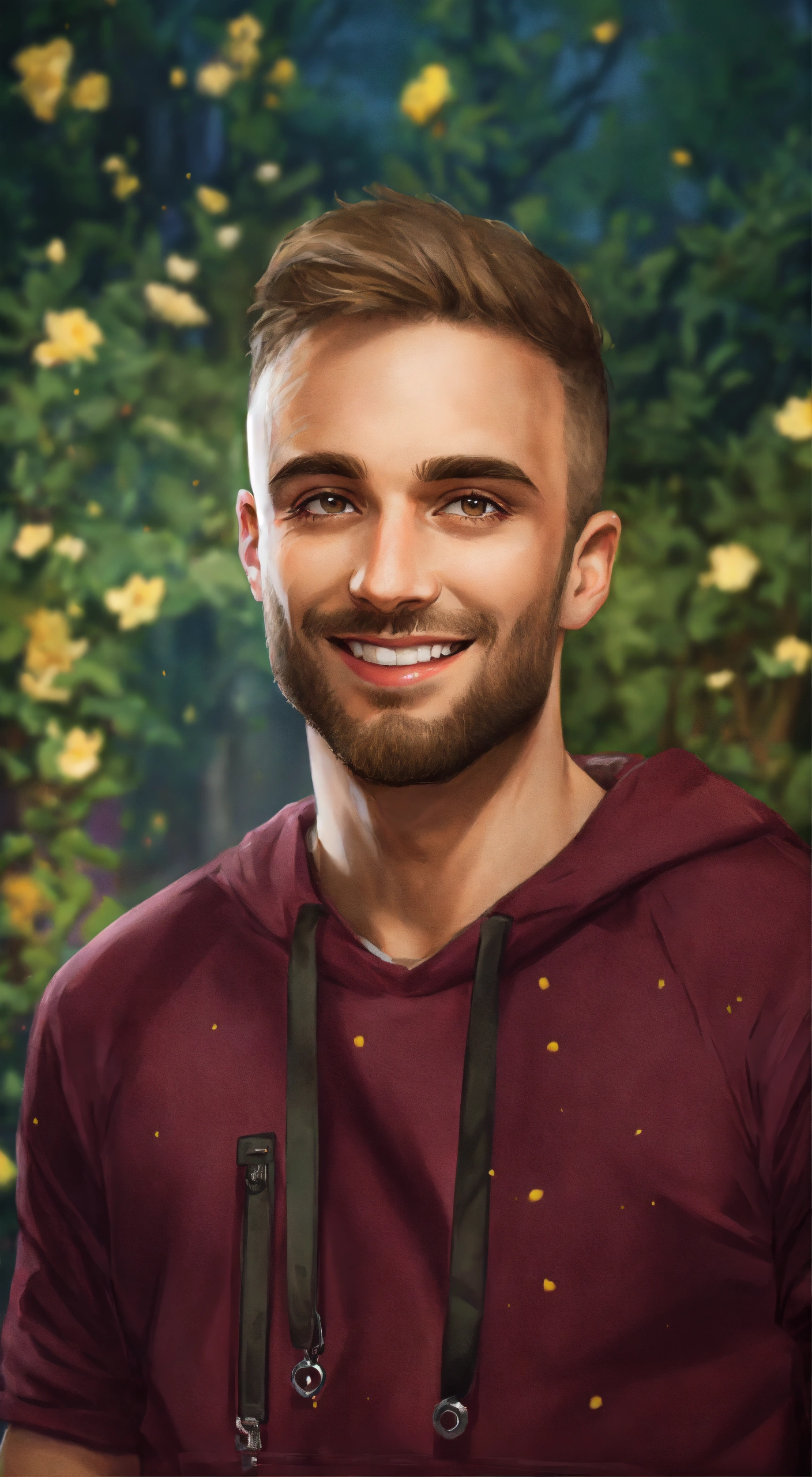 Lexica - Portrait réaliste du youtubeur squeezie