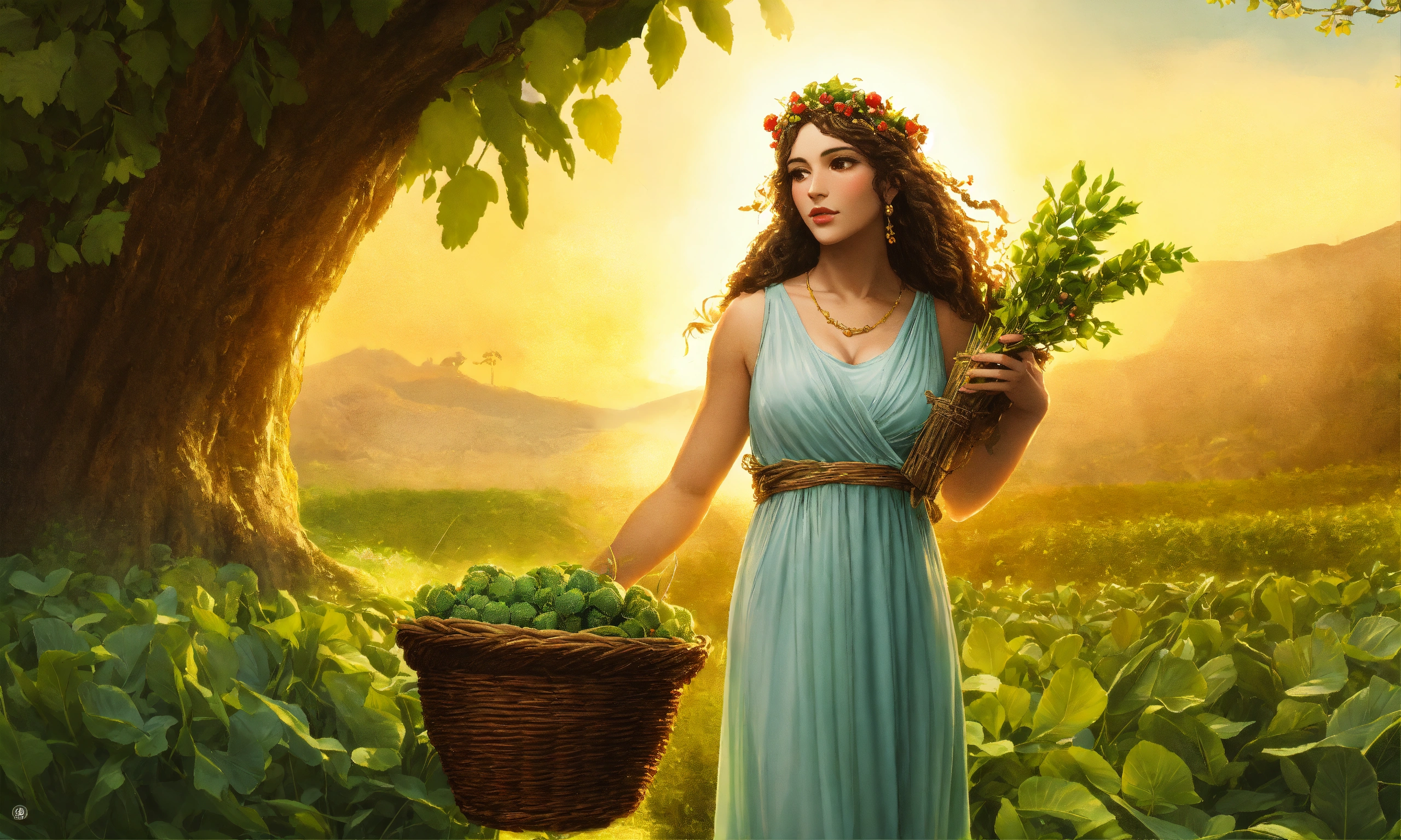Lexica - Demeter/Ceres Nurturer and Provider Illustrate the strength in ...