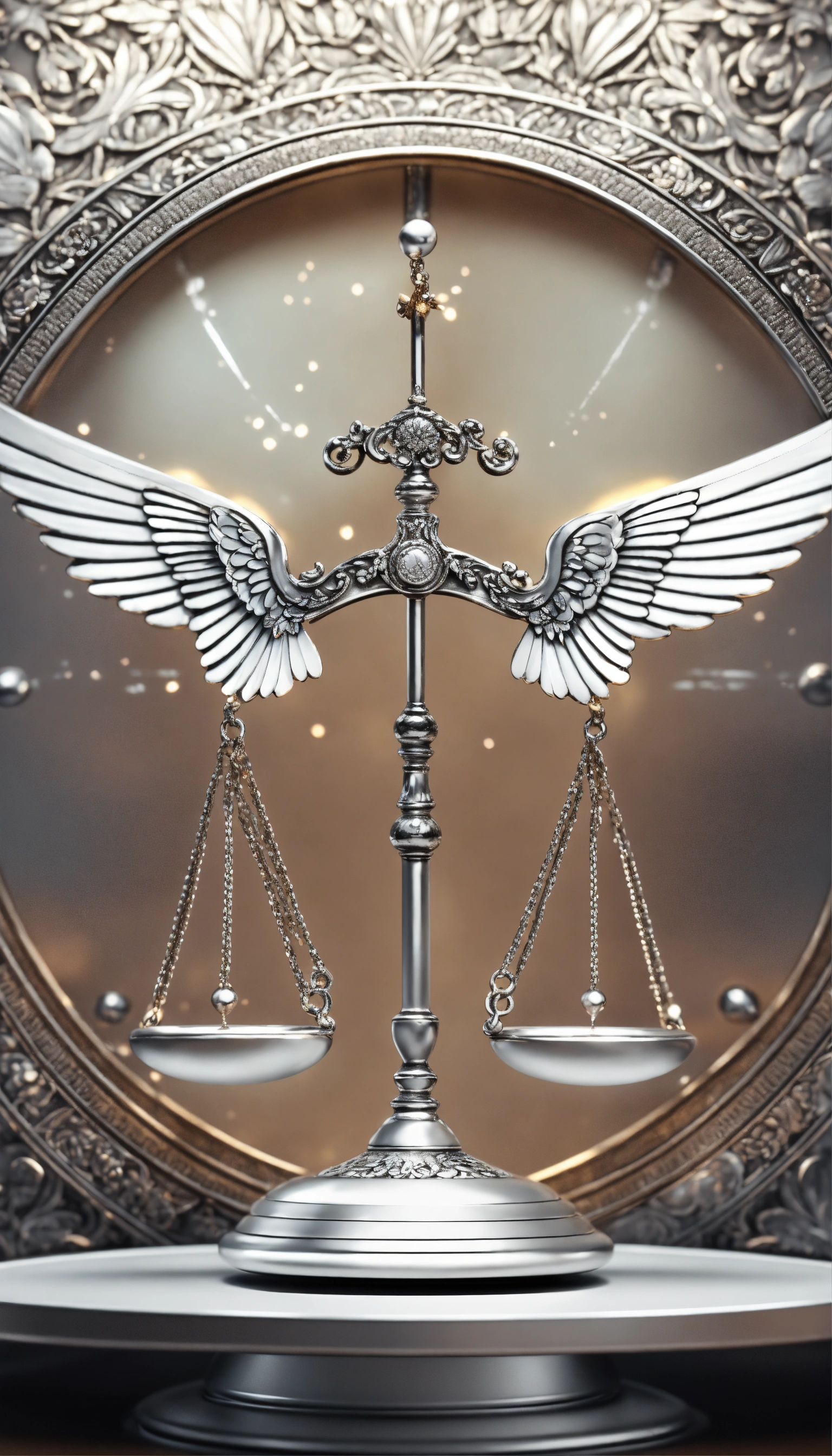 Lexica - Beautiful and perfect silver balance scale, detailed, digital ...