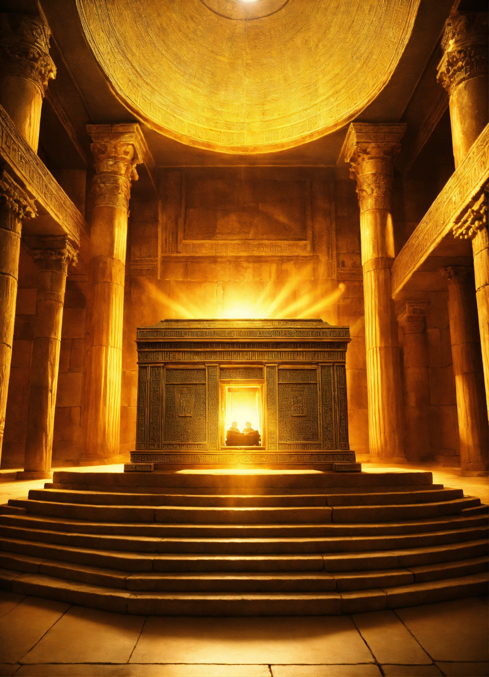 Lexica - Ark of the covenant inside the temple of solomon, ancient ...