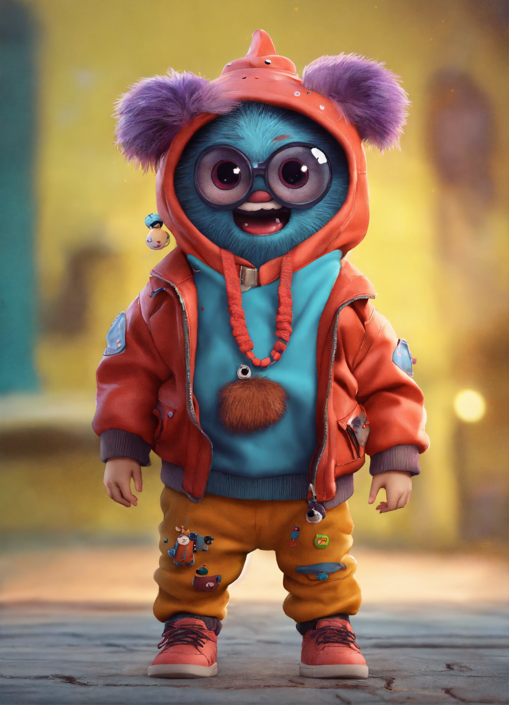 Lexica - Hyper realistic Full body cute concept character playful happy ...