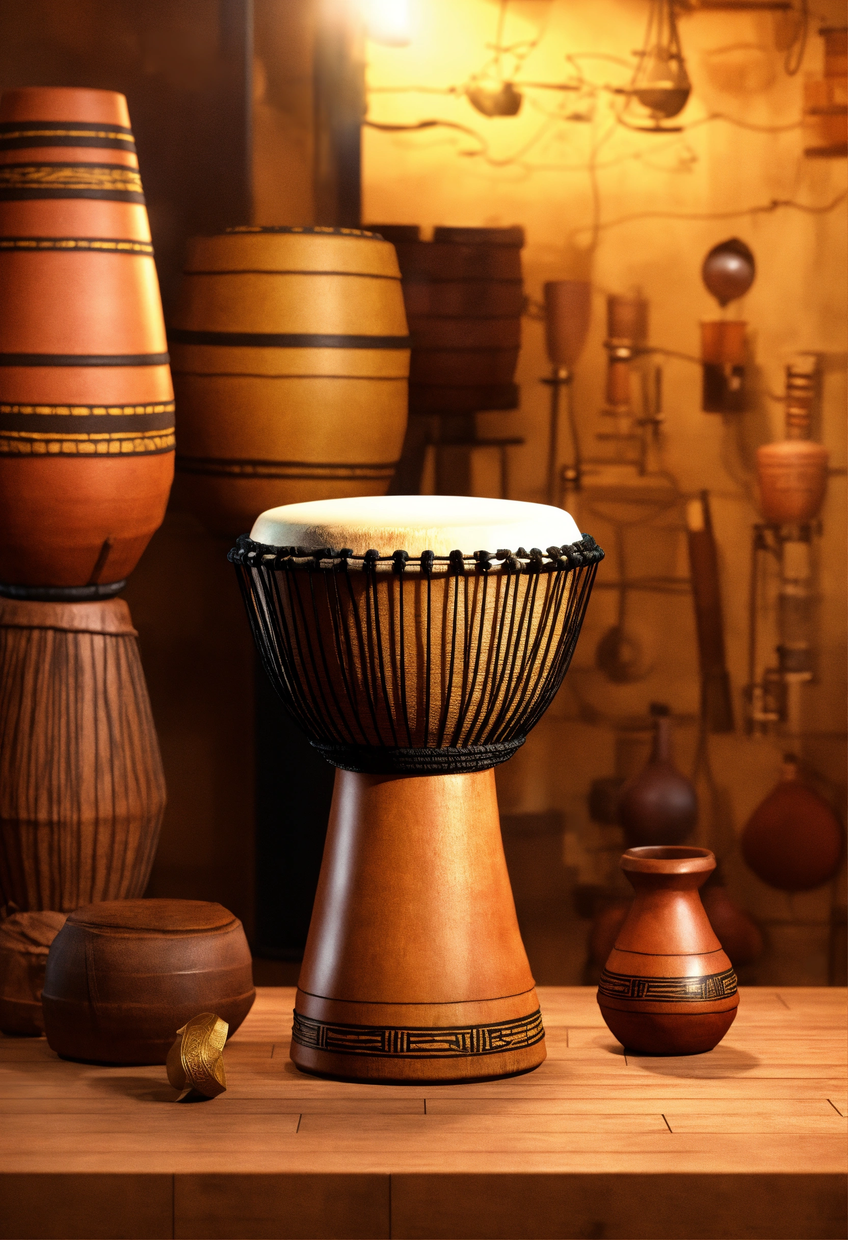 Lexica - Djembe studio 3d art