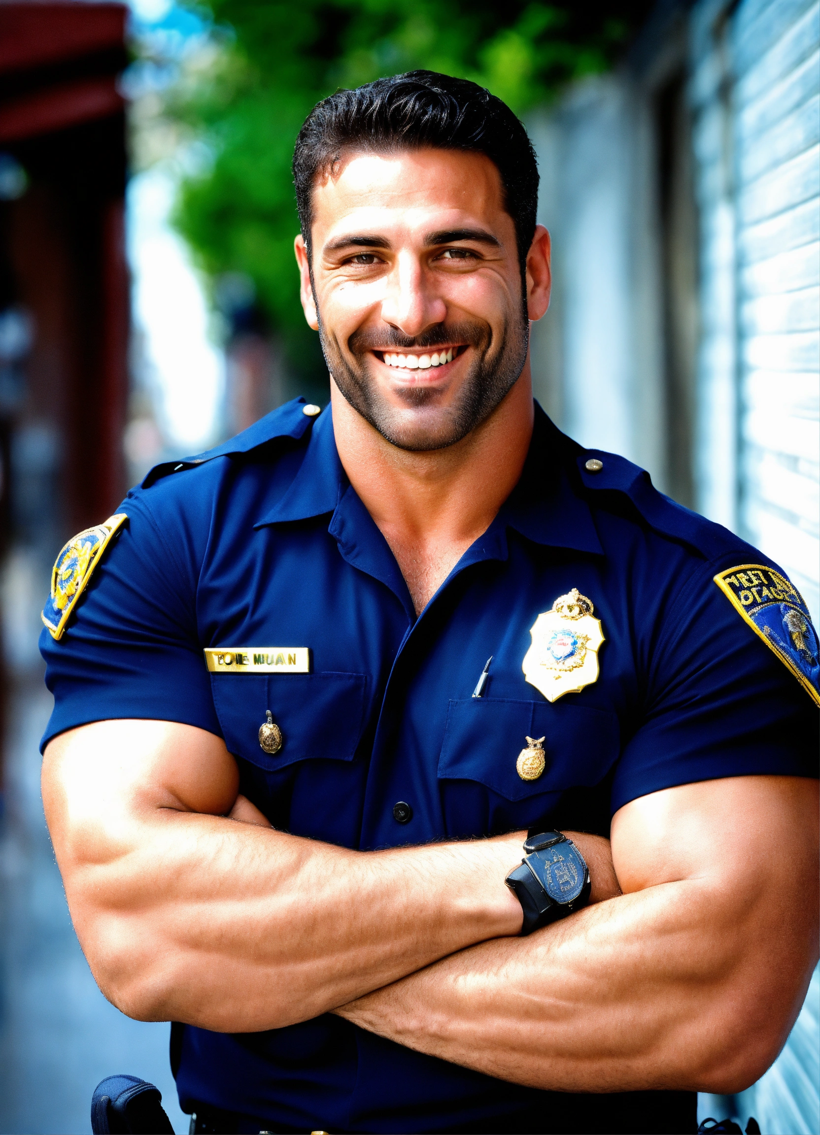 Lexica - Handsome Italian Cop from the Bronx, Joe Menano. He is a ...